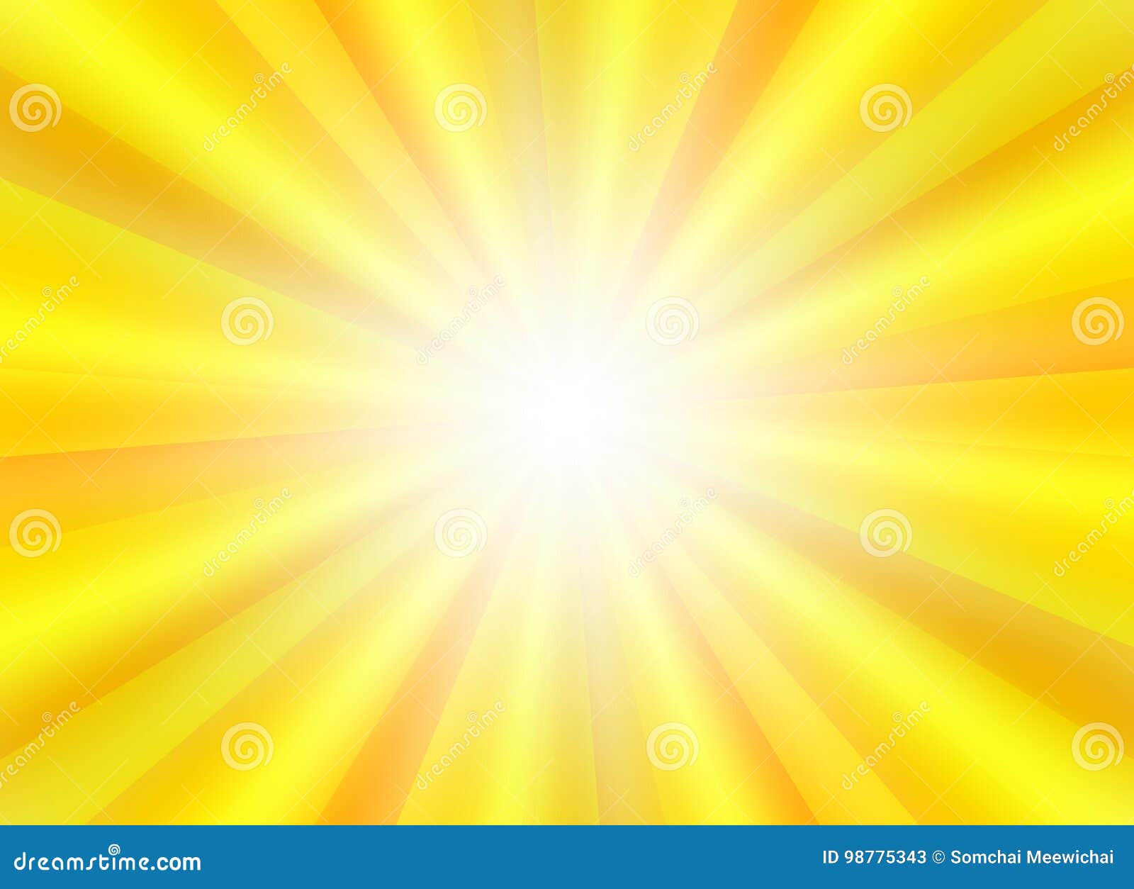 Burst Background for Presentation with Yellow Mix Color Stock ...