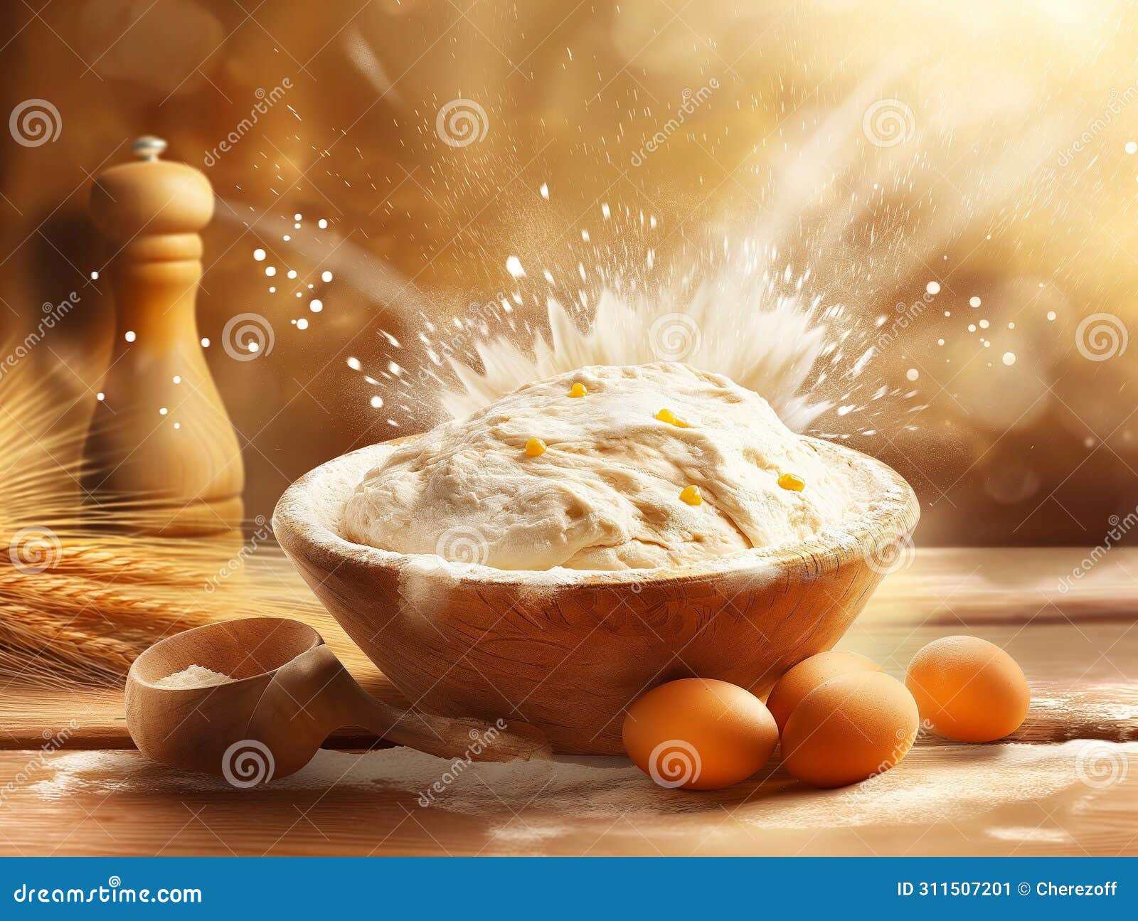 Burst of Baking Magic stock image. Image of craft, food - 311507201