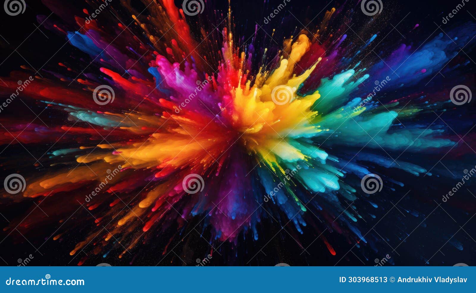 New Bright Multi Color Shapes Abstract Concept Wallpaper And Background ...
