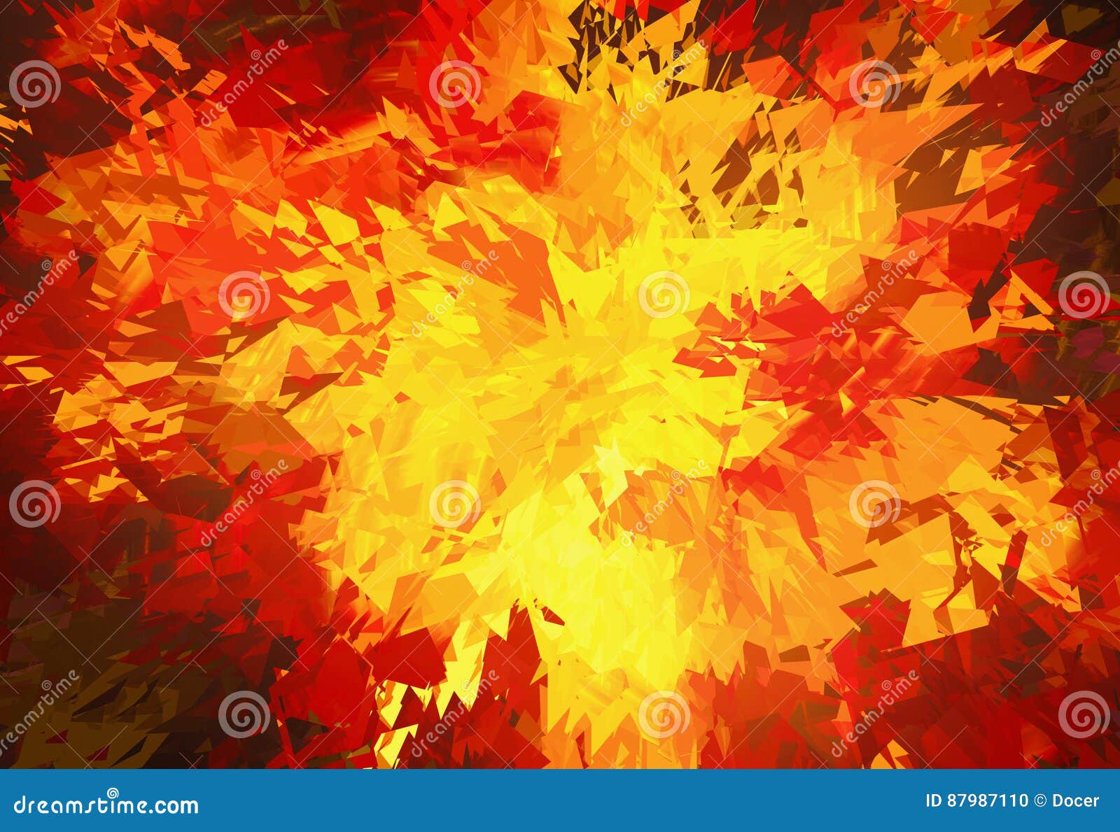 Burst of broken star stock illustration. Illustration of pattern - 87987110