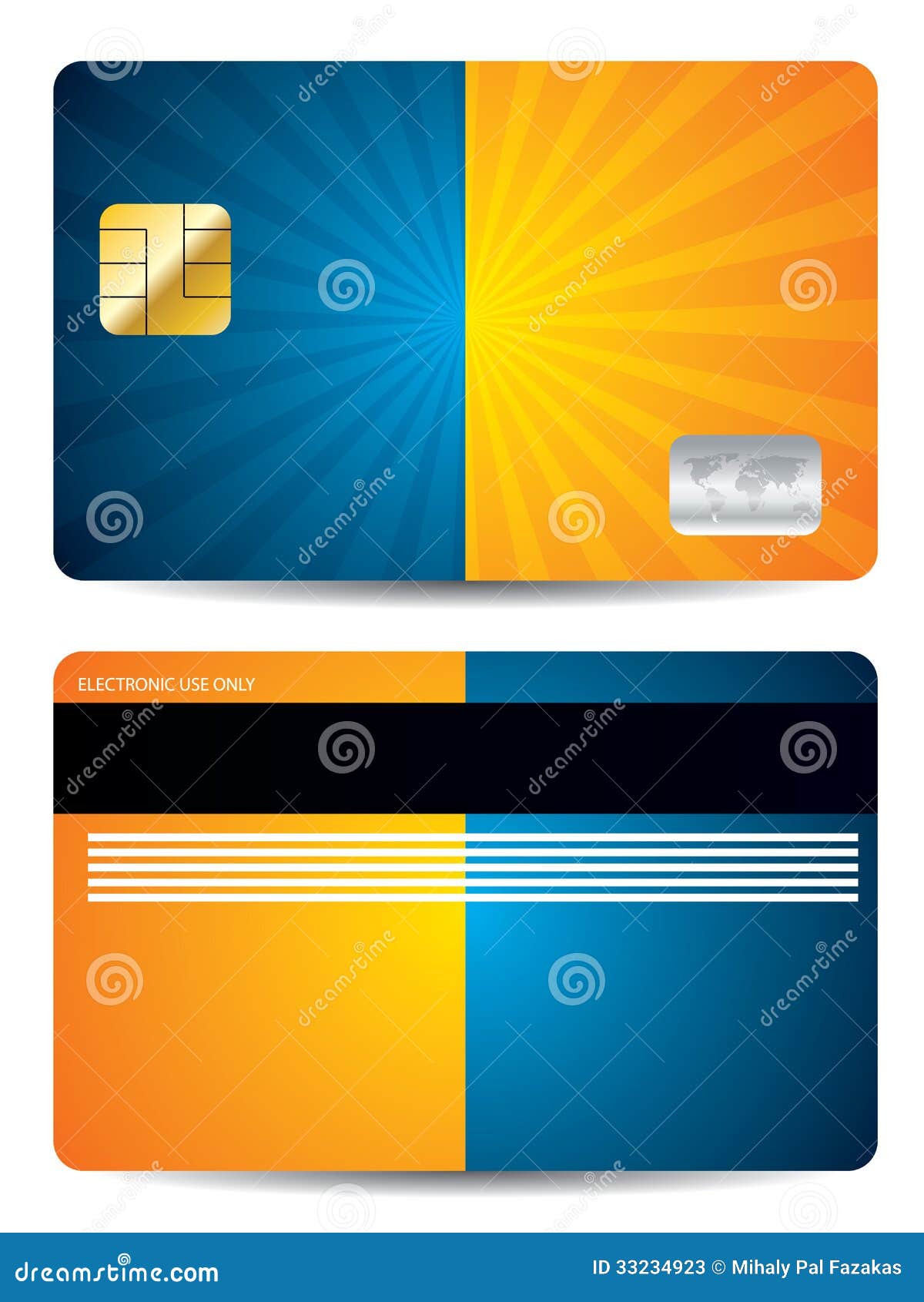 Burst credit card design stock vector. Illustration of insert - 33234923