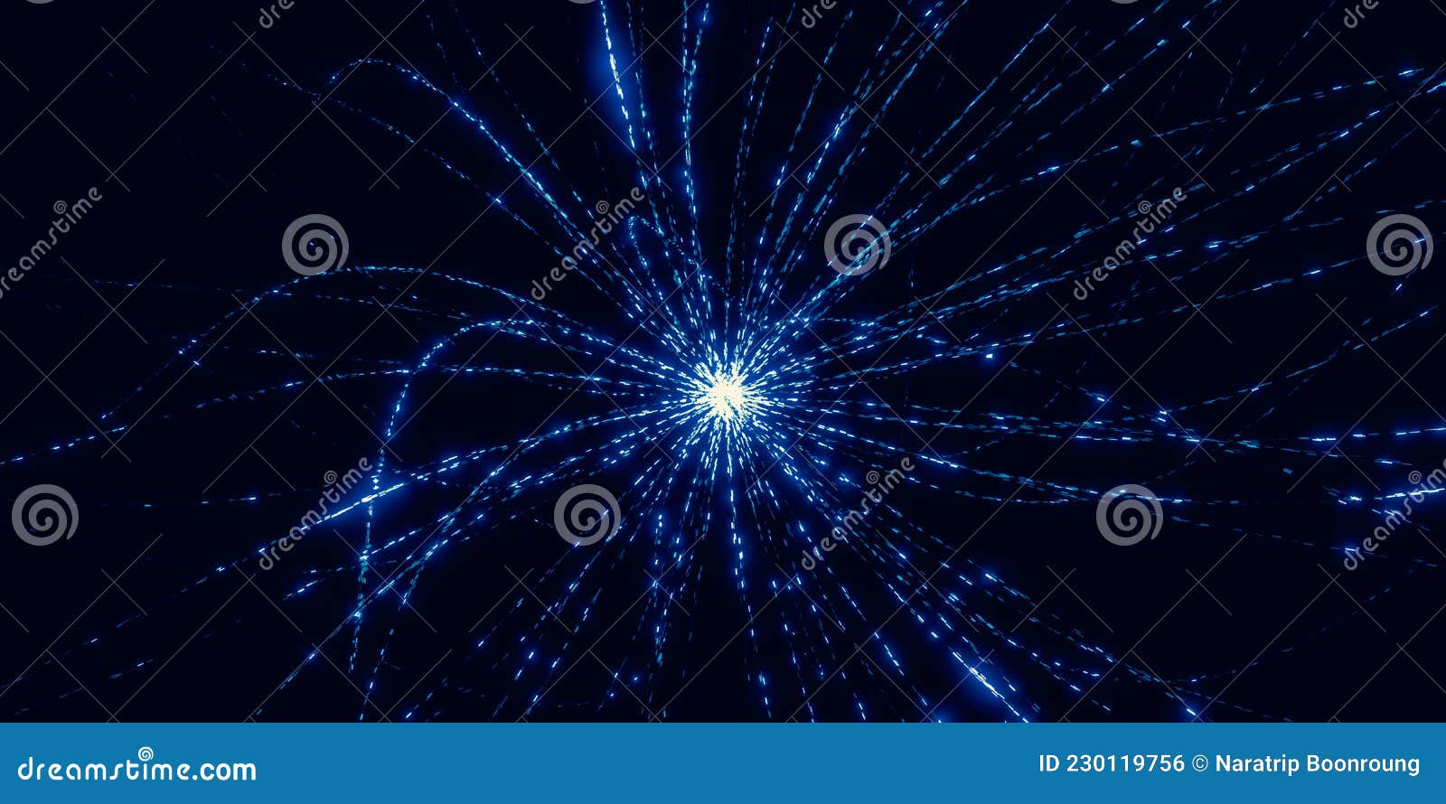 Burst Curve Laser Light Black Technology Concept Background Image 3D ...