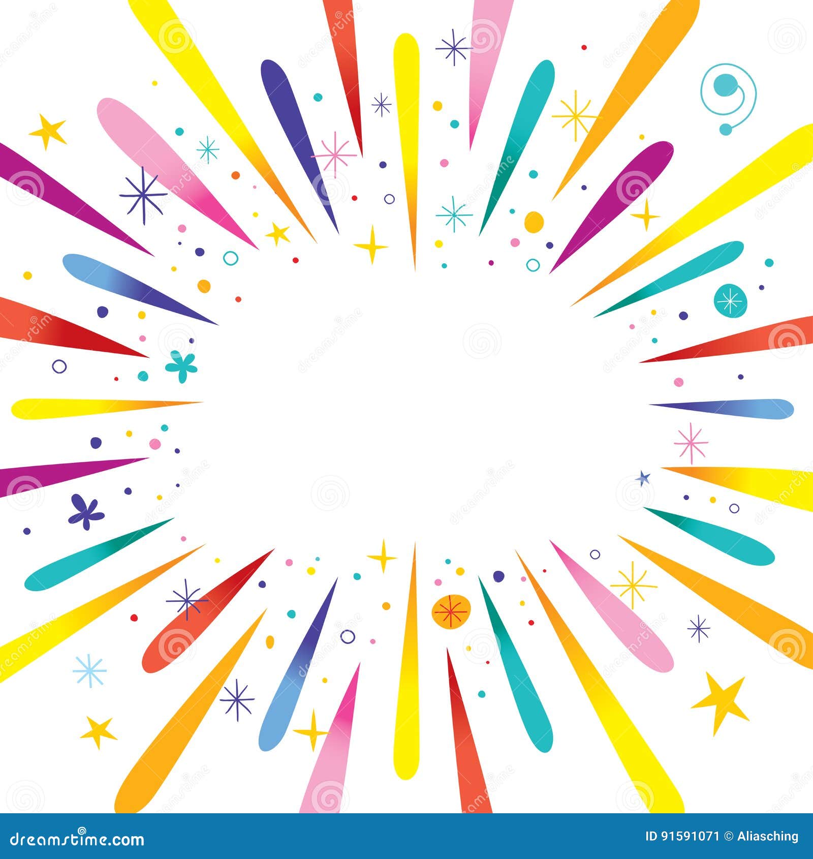 Burst explosion stock vector. Illustration of explosion - 91591071