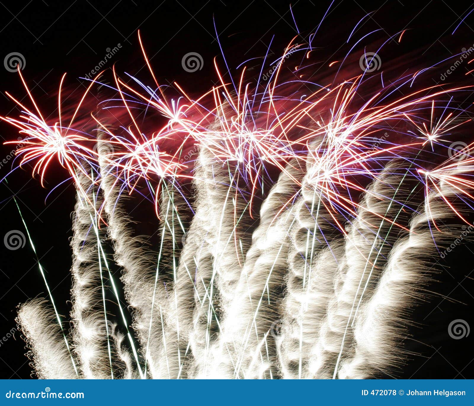 Burst of fireworks stock photo. Image of celebrate, january - 472078