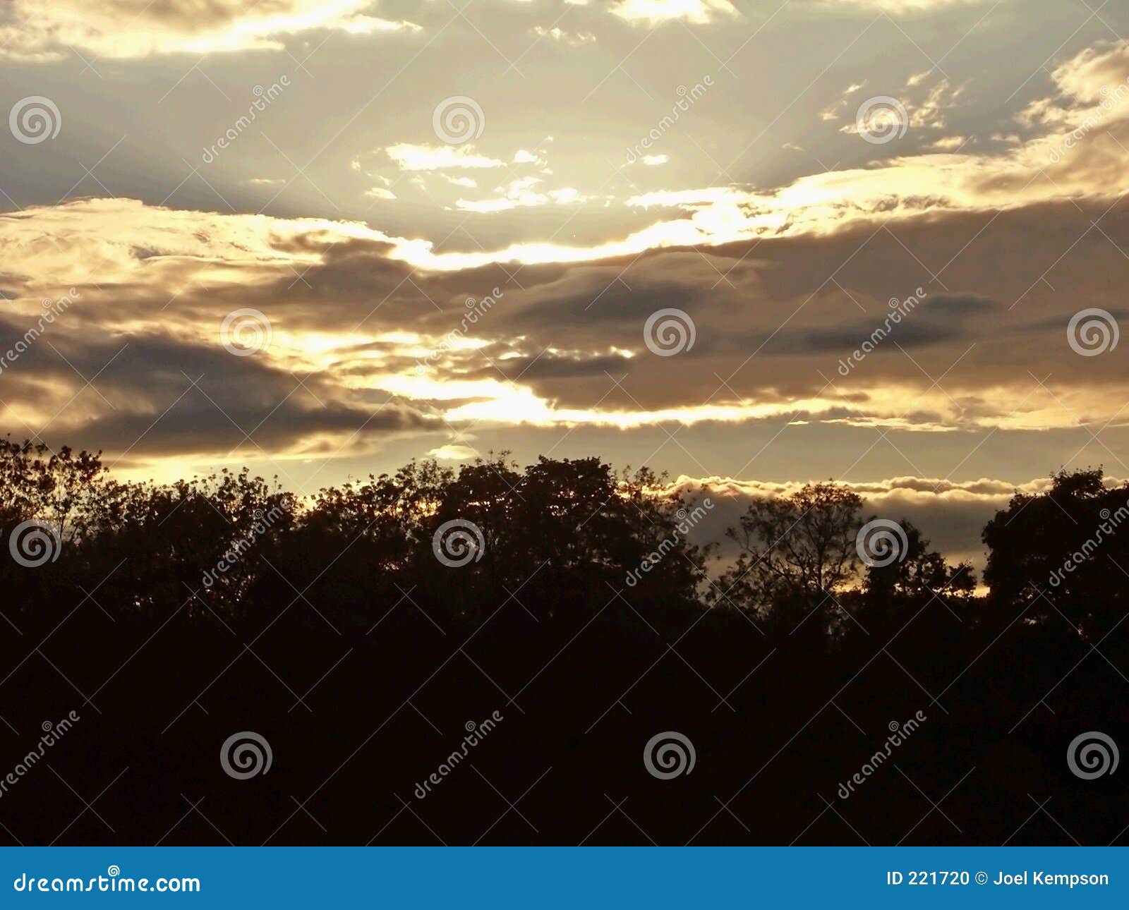 A Burst Of Light From Behind Clouds Picture. Image: 221720