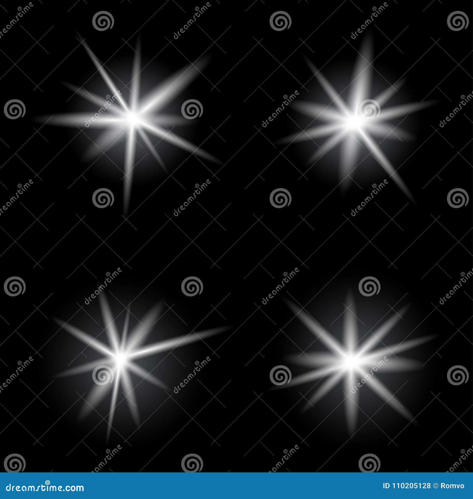 Burst Light Bright on Dark Background Stock Vector - Illustration of ...