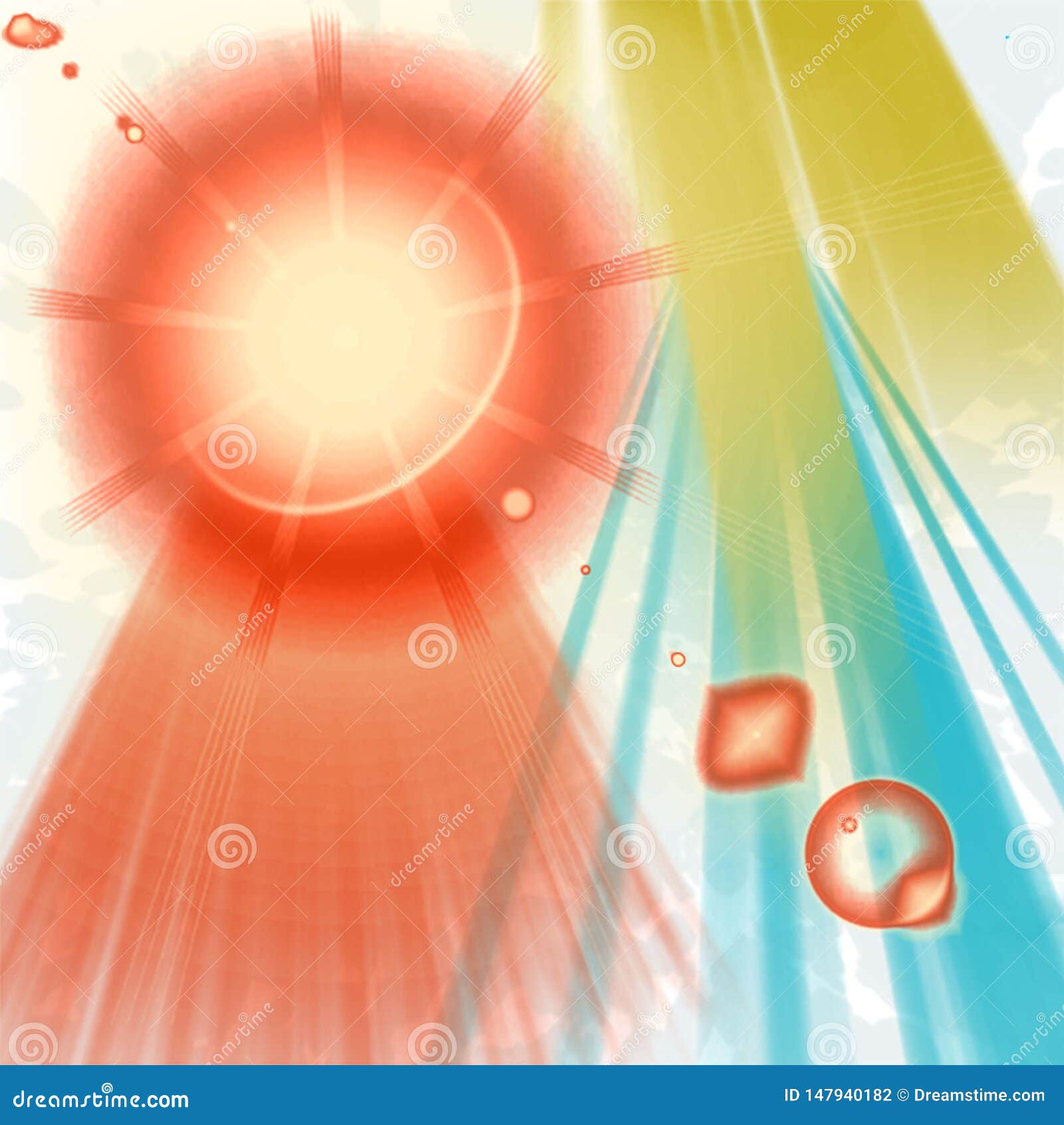 Burst of Sunshine stock illustration. Illustration of graphic - 147940182