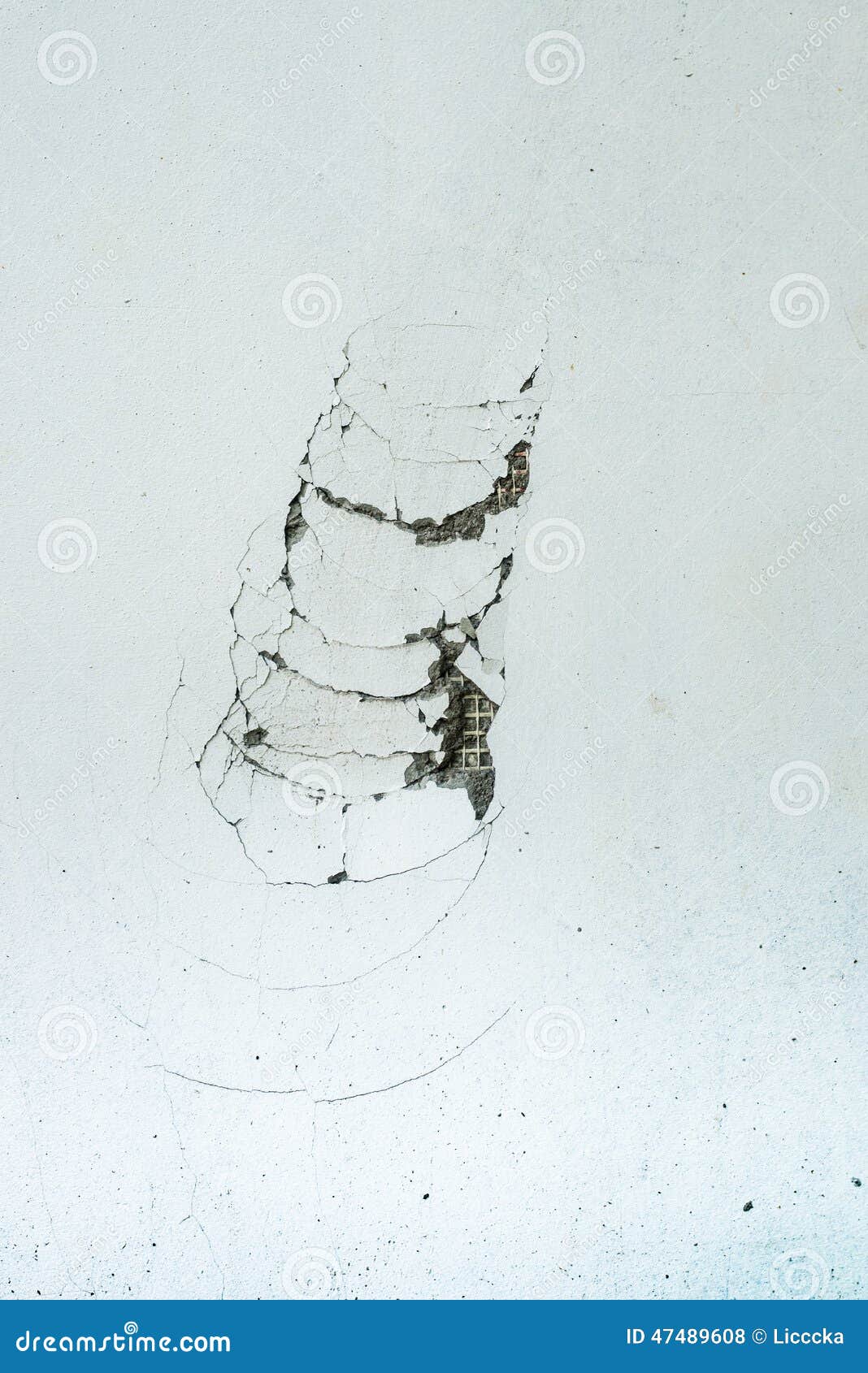 Burst Texture Plastered Wall Stock Photo - Image of construction ...