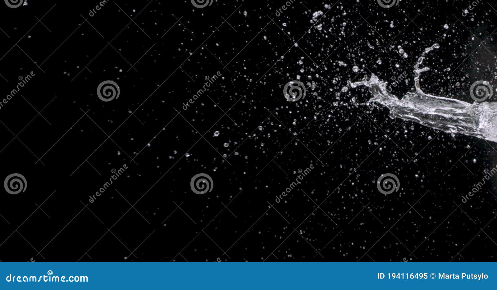 Bursting Bubble of Water stock image. Image of overlay - 194116495
