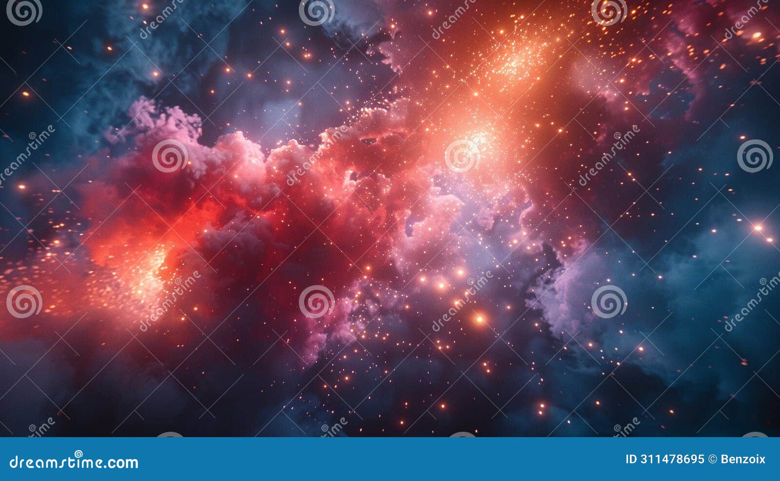 Bursting Firecracker in Sky Stock Image - Image of effect, party: 311478695