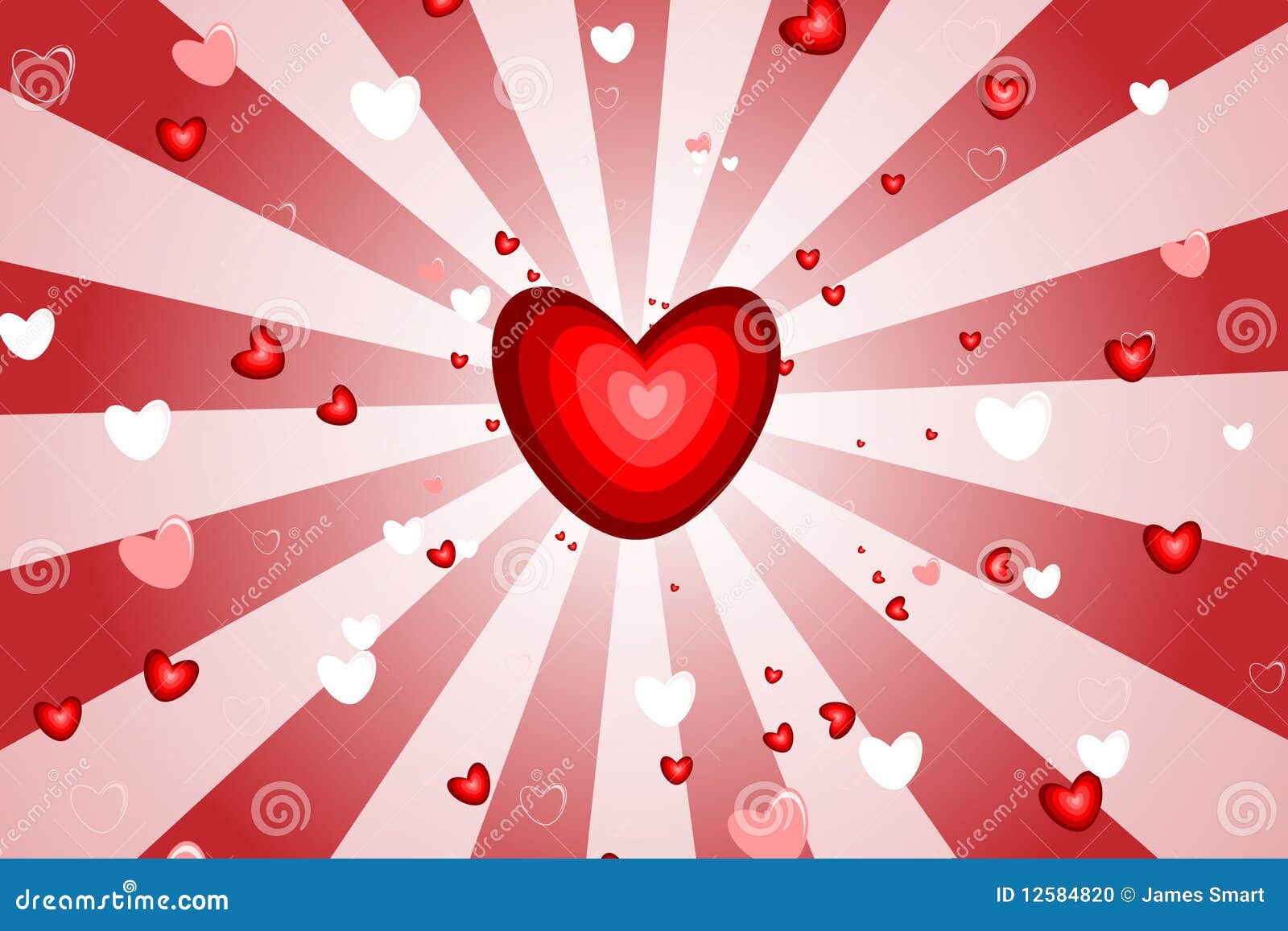 Bursting Heart stock vector. Illustration of sparkle - 12584820