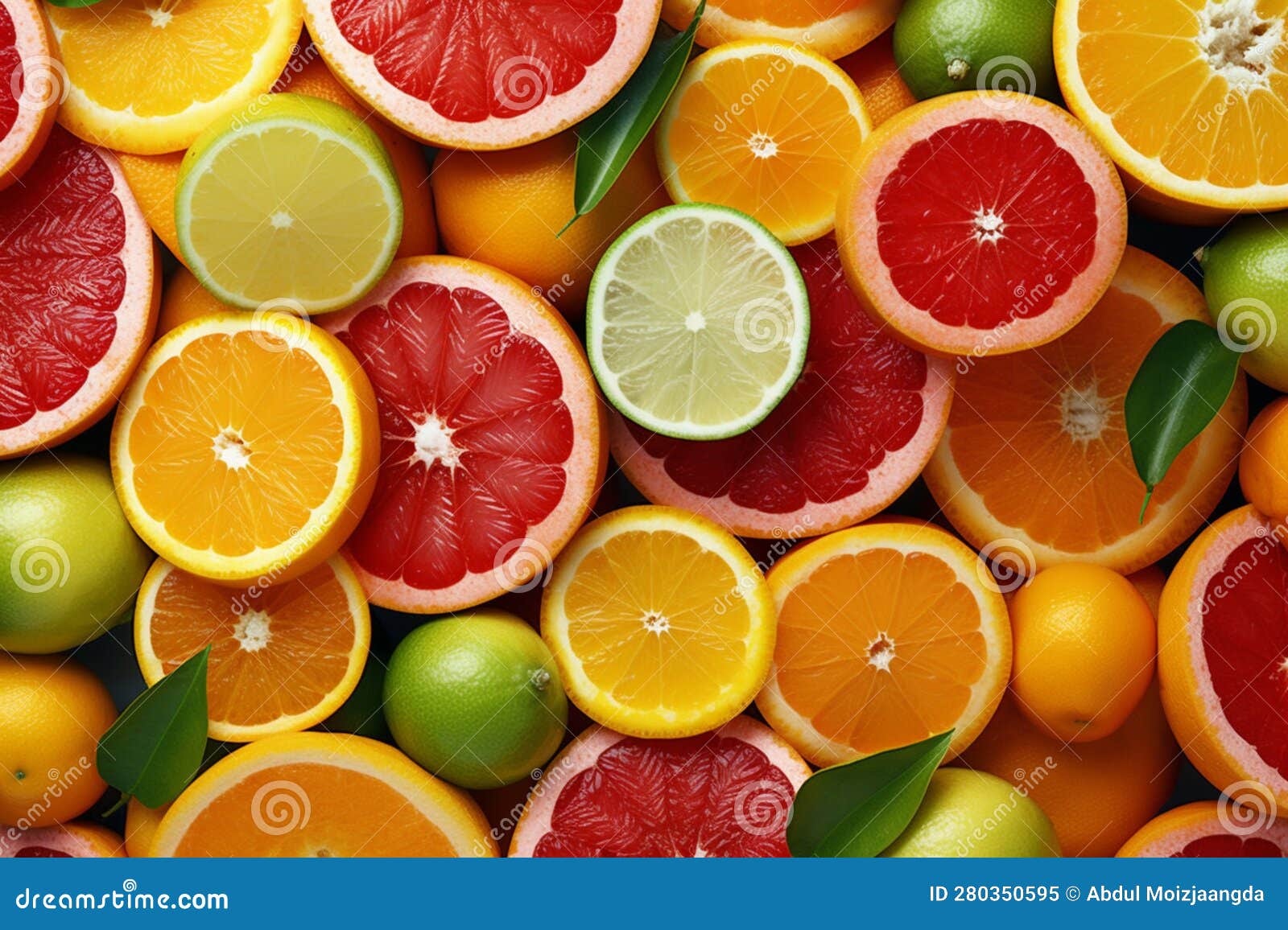 Bursting with Hues, an Array of Vibrant Citrus Fruits Stock ...