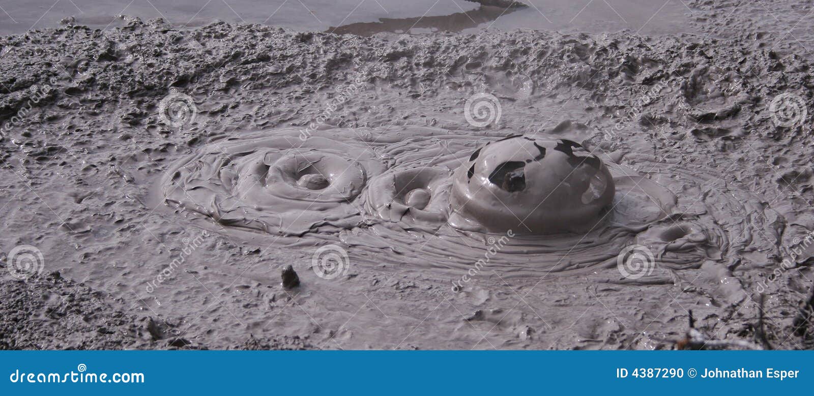 Mud Bubble,New Zealand Royalty-Free Stock Photography | CartoonDealer ...