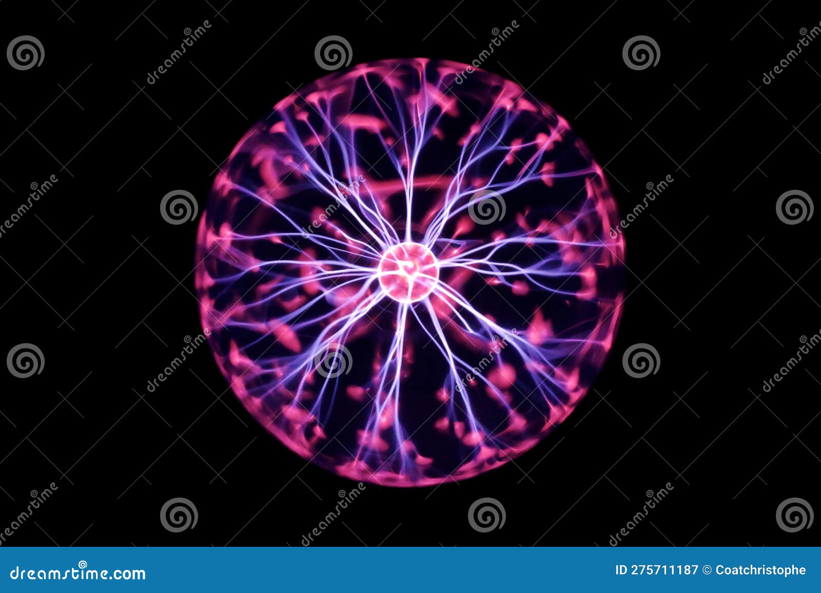 Bursting plasma ball stock image. Image of plasma, sphere - 275711187