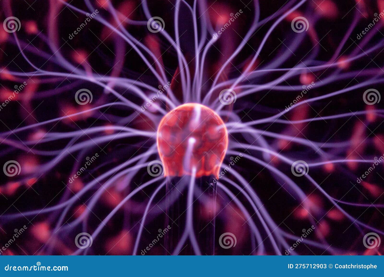 Bursting plasma ball stock image. Image of fuel, flash - 275712903
