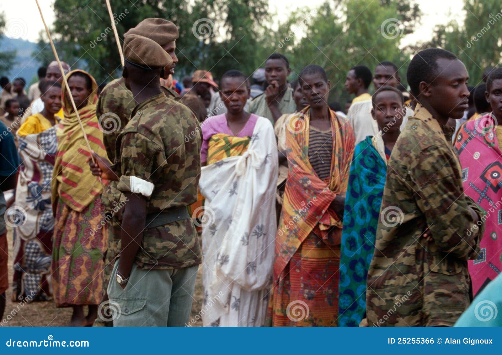 Burundi editorial photo. Image of africa, queueing, control - 25255366
