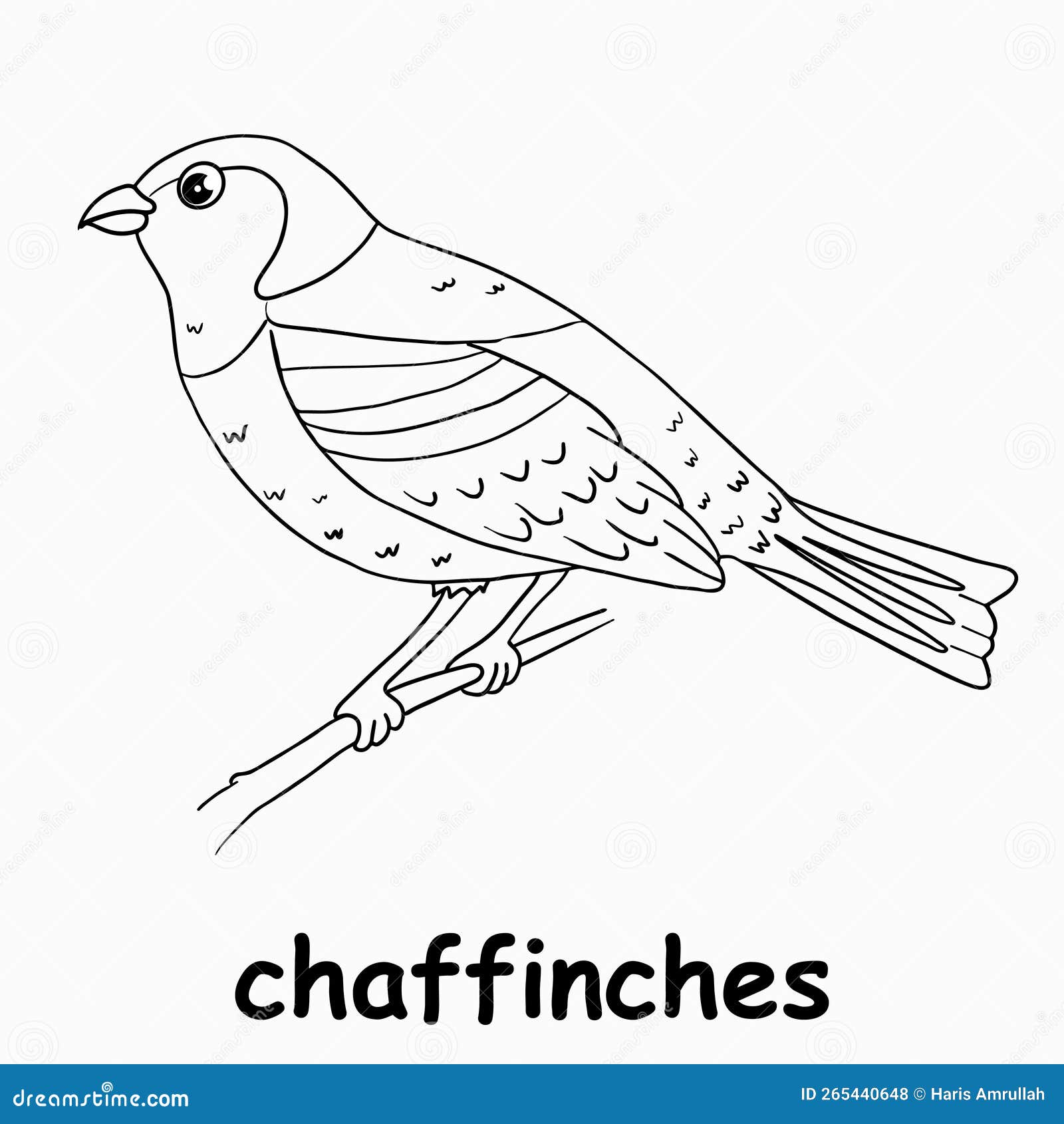 Kids Line Illustration Coloring Books. Outline Vector for Children ...