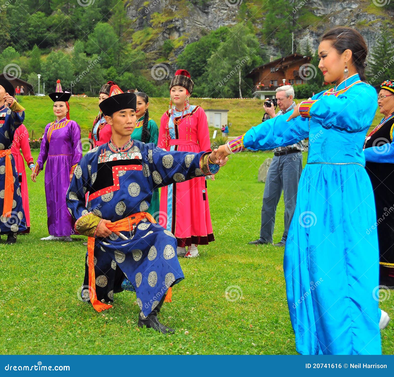 Buryat Dance Group editorial photo. Image of dance, group - 20741616