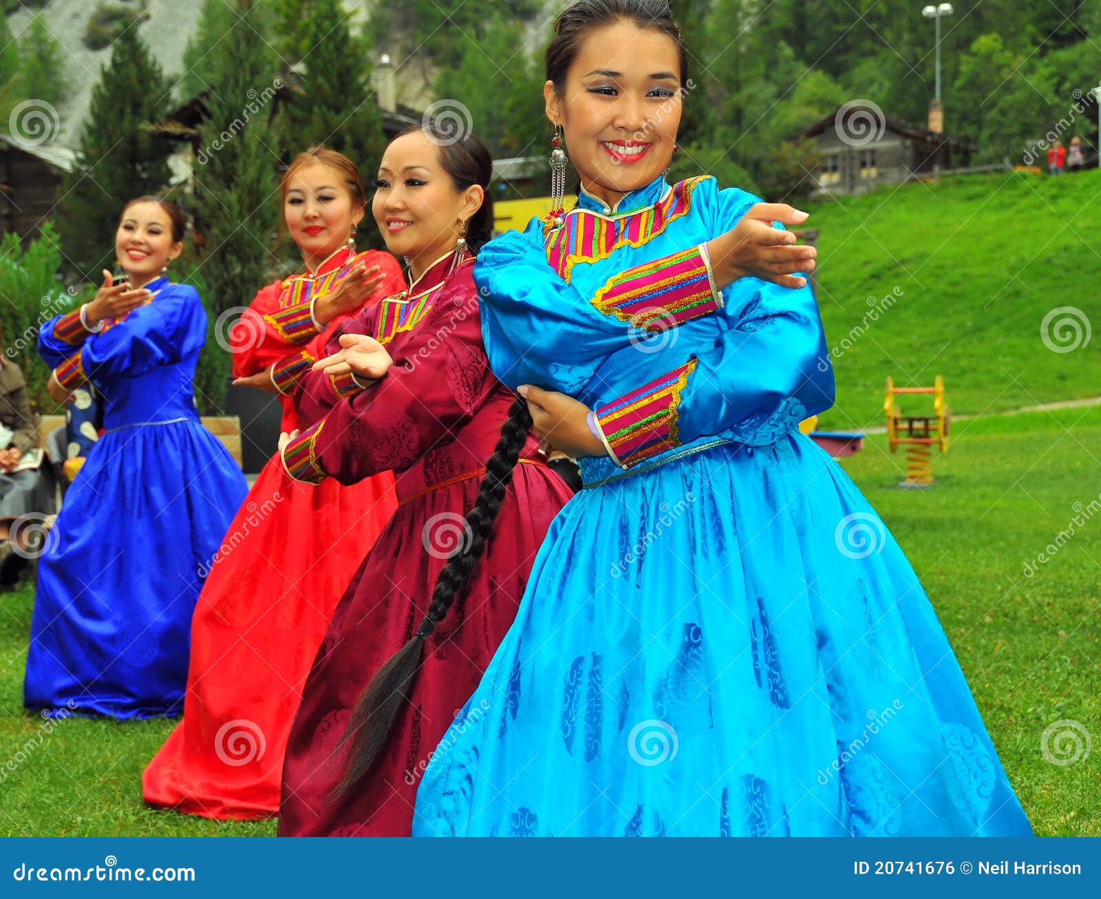 Buryat Dance Group editorial photo. Image of nomad, happy - 20741676