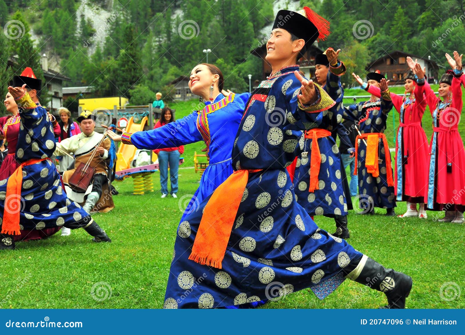 Buryat Dance Group editorial photo. Image of buryat, movement - 20747096