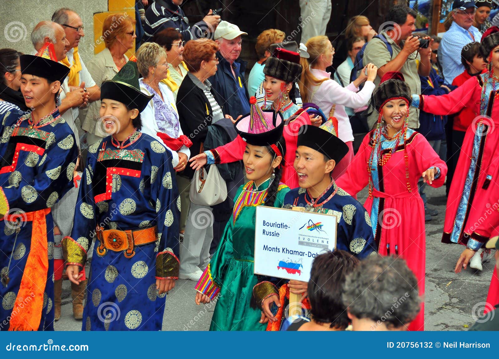 Buryat Dance Group editorial photography. Image of asian - 20756132