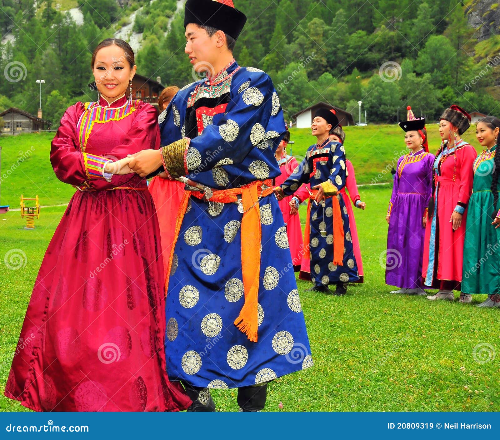 Buryat Dance Group editorial stock image. Image of music - 20809319