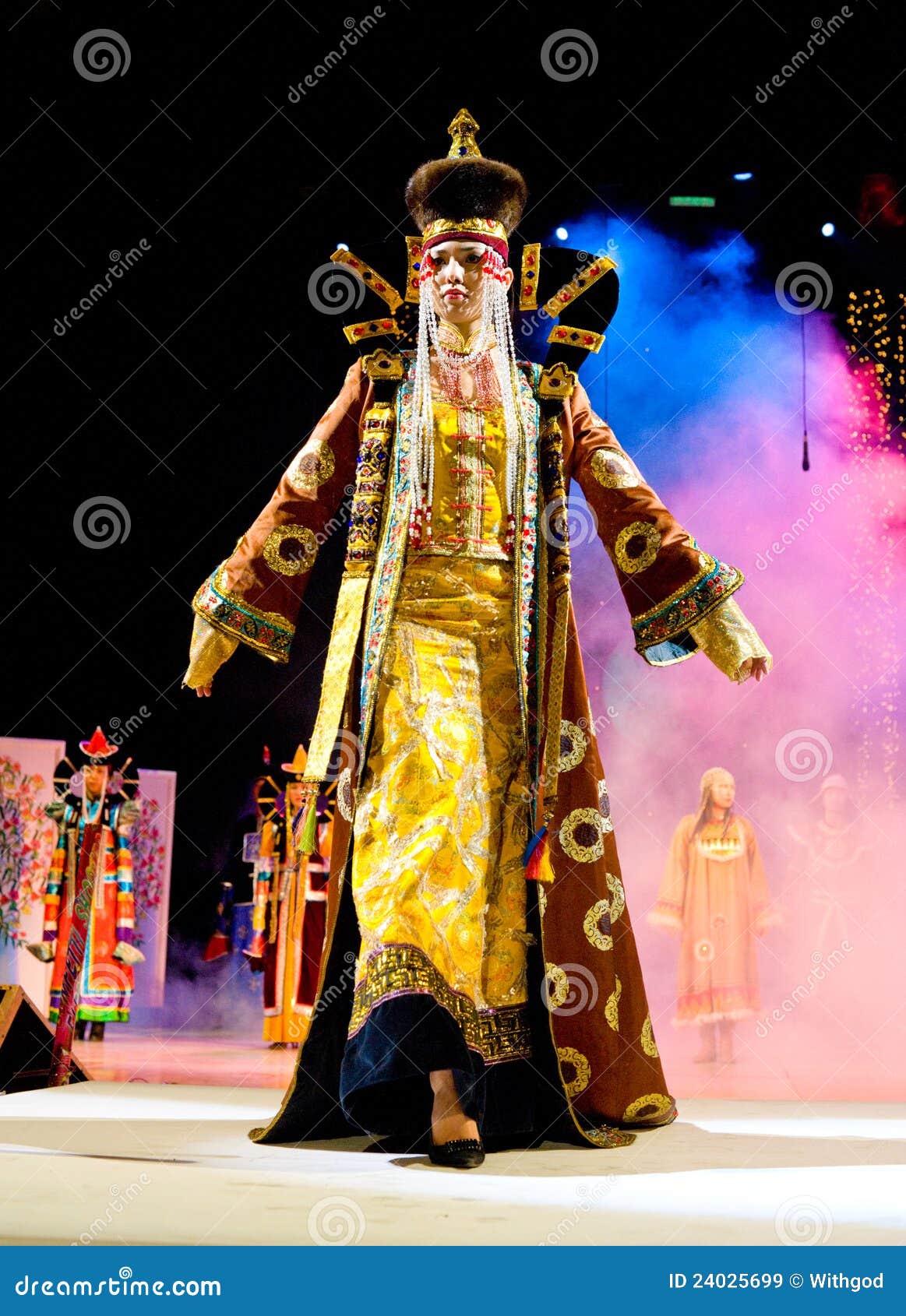 Buryat (Mongol) model editorial stock image. Image of buryat - 24025699