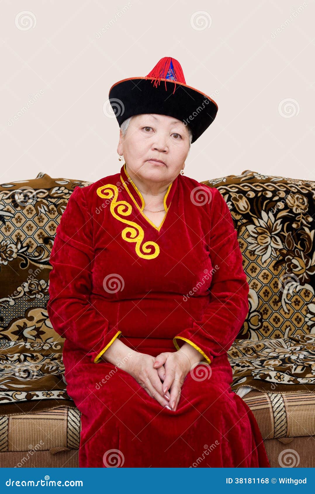 Buryat Mongolian Senior Woman Stock Photos - Free & Royalty-Free Stock ...