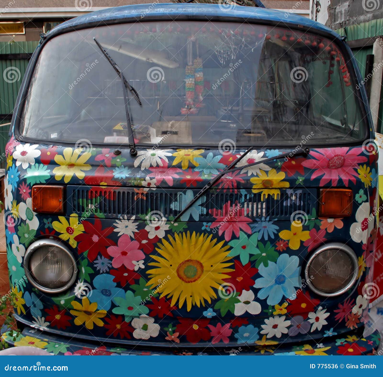 Bus stock photo. Image of flowers, outside, creative, lifestyle - 775536