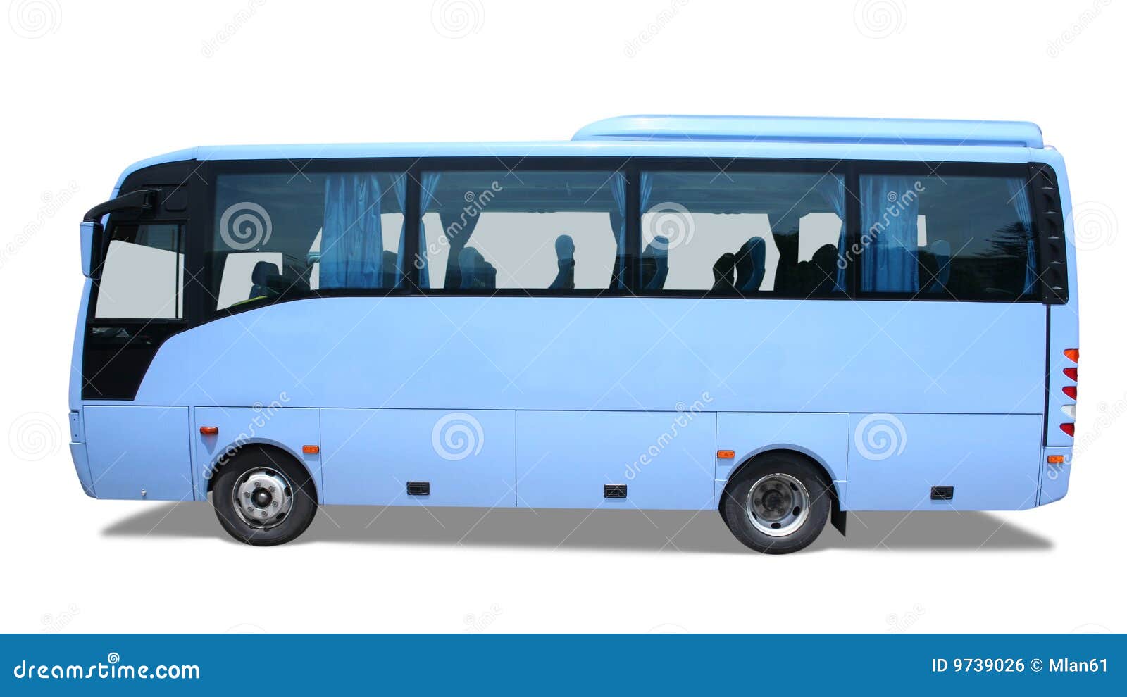 Bus stock photo. Image of travel, blue, wheels, isolated - 9739026