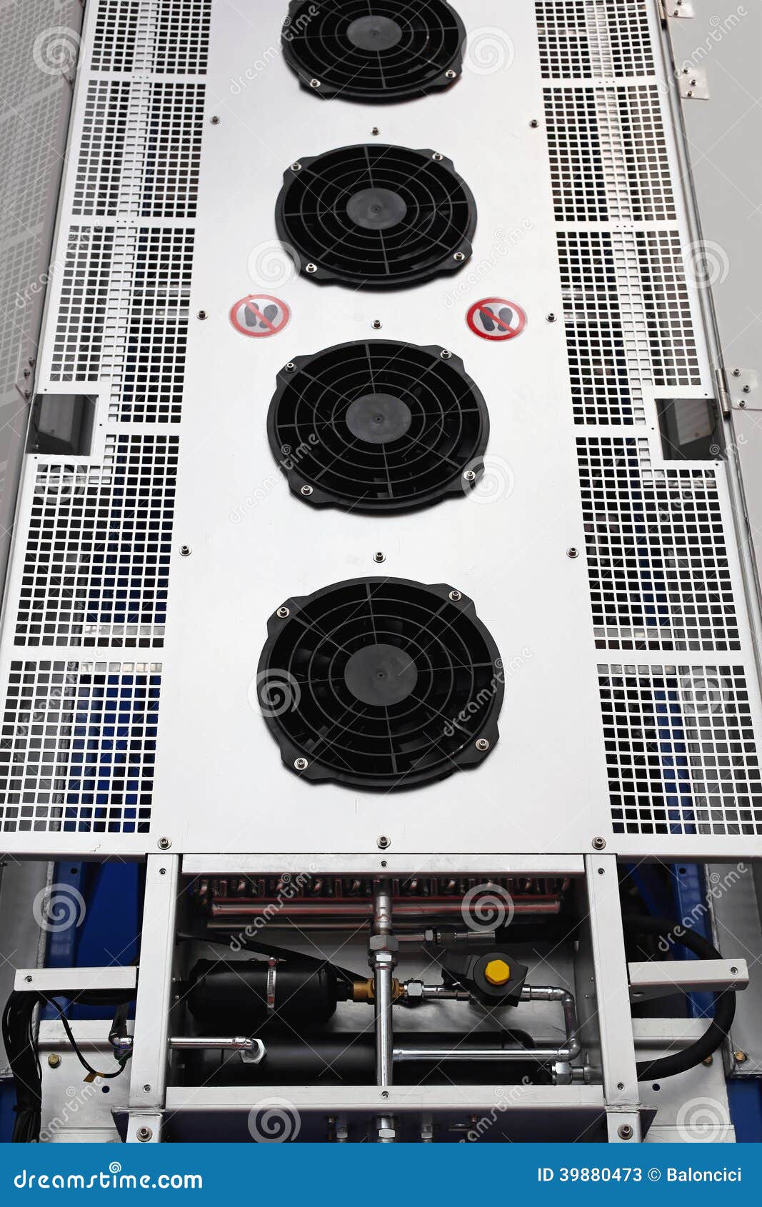 Bus air conditioner stock image. Image of clima, engine - 39880473