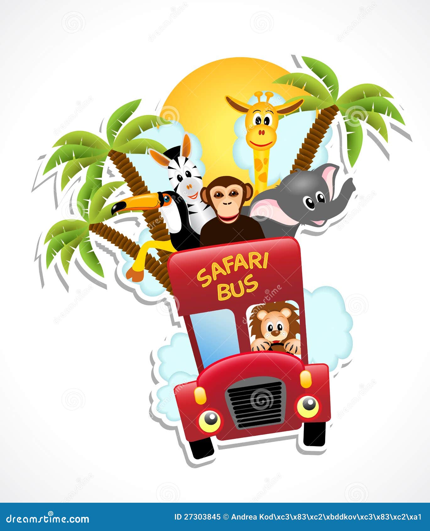 Monkey Bus Stock Illustrations – 106 Monkey Bus Stock Illustrations ...