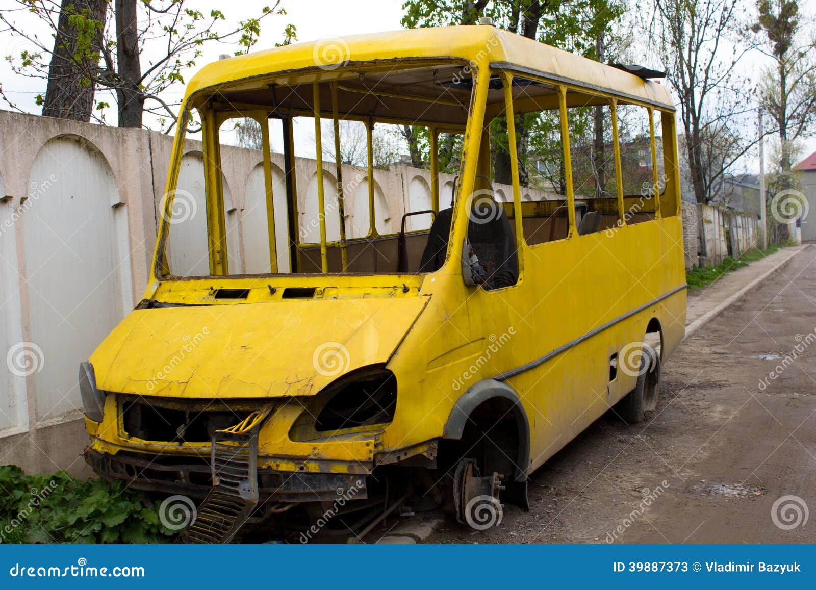 Bus broken stock image. Image of disaster, crash, concepts - 39887373