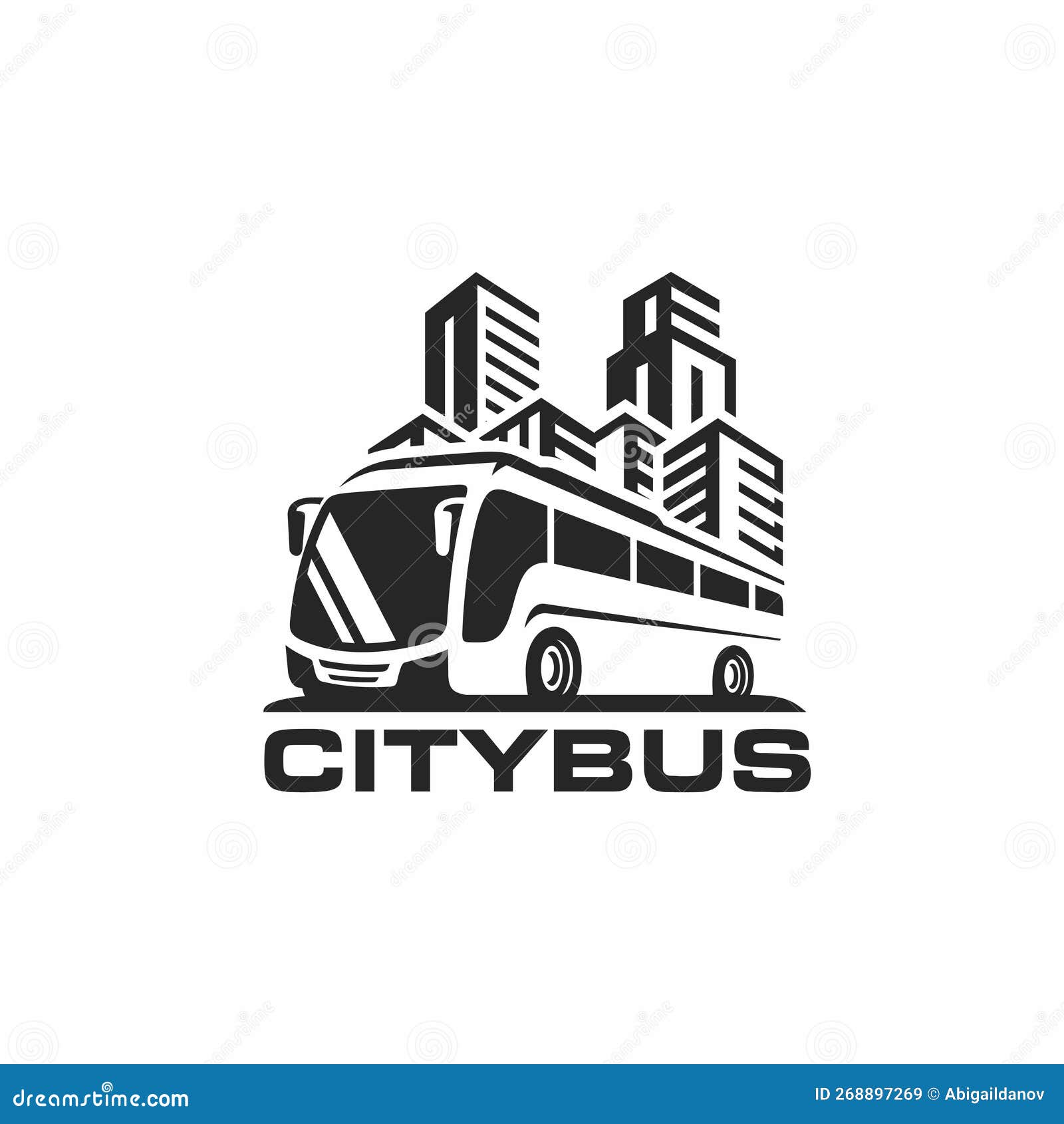 City bus logo stock vector. Illustration of picnic, concept - 268897269