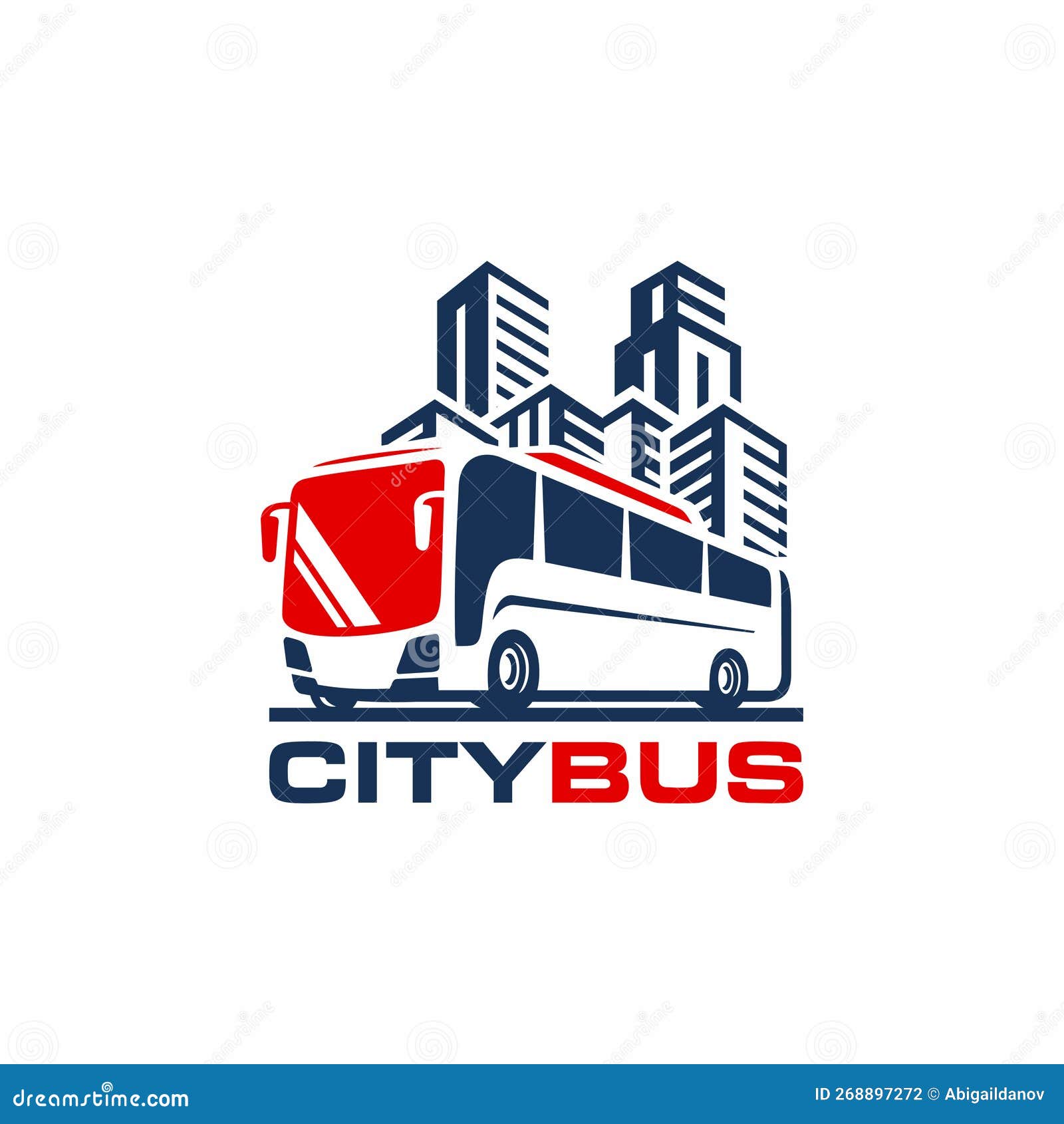 City bus logo stock vector. Illustration of stop, auto - 268897272