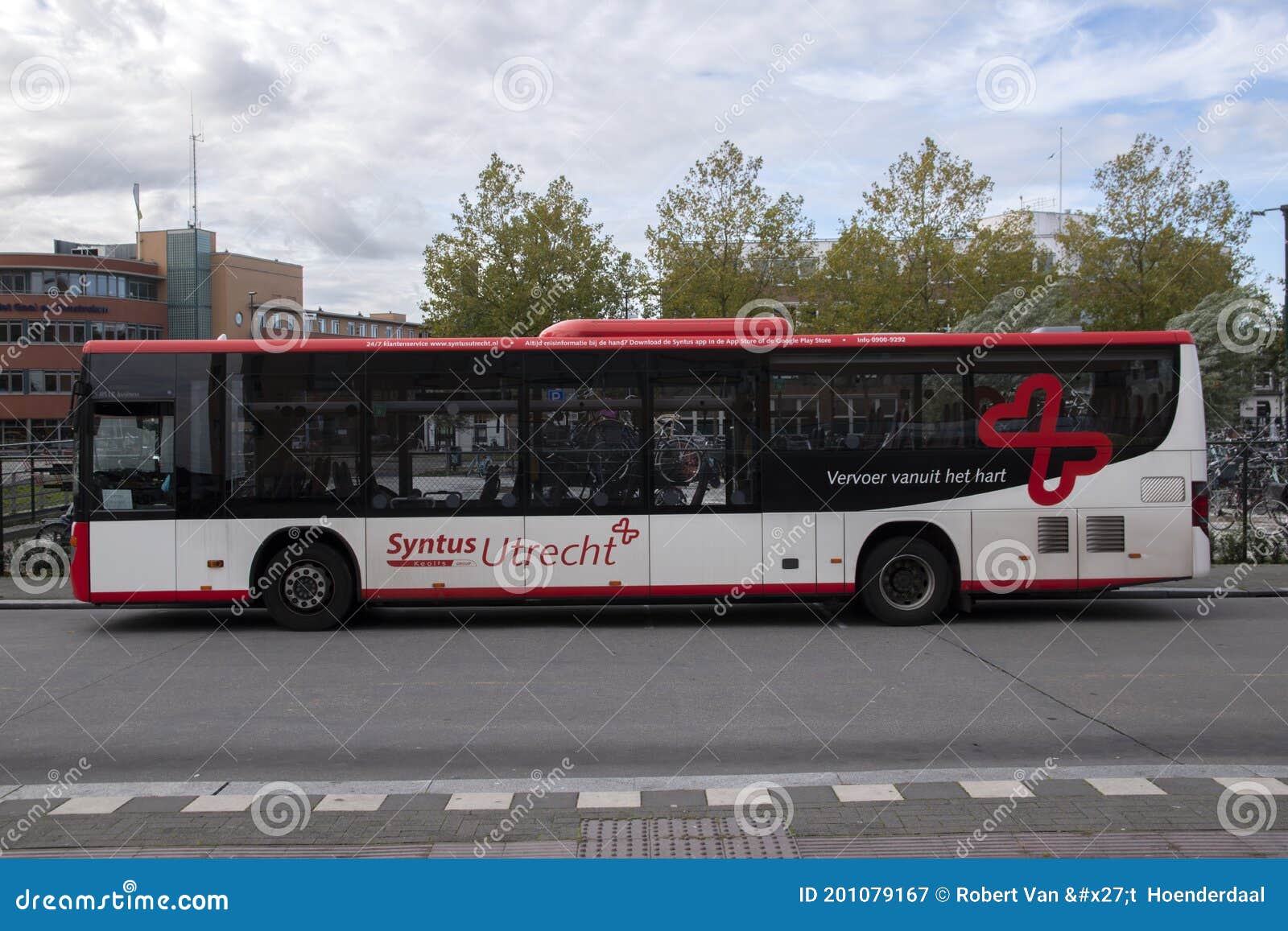 Bus at the Central Station Utrecht the Netherlands 23-10-2020 Editorial ...