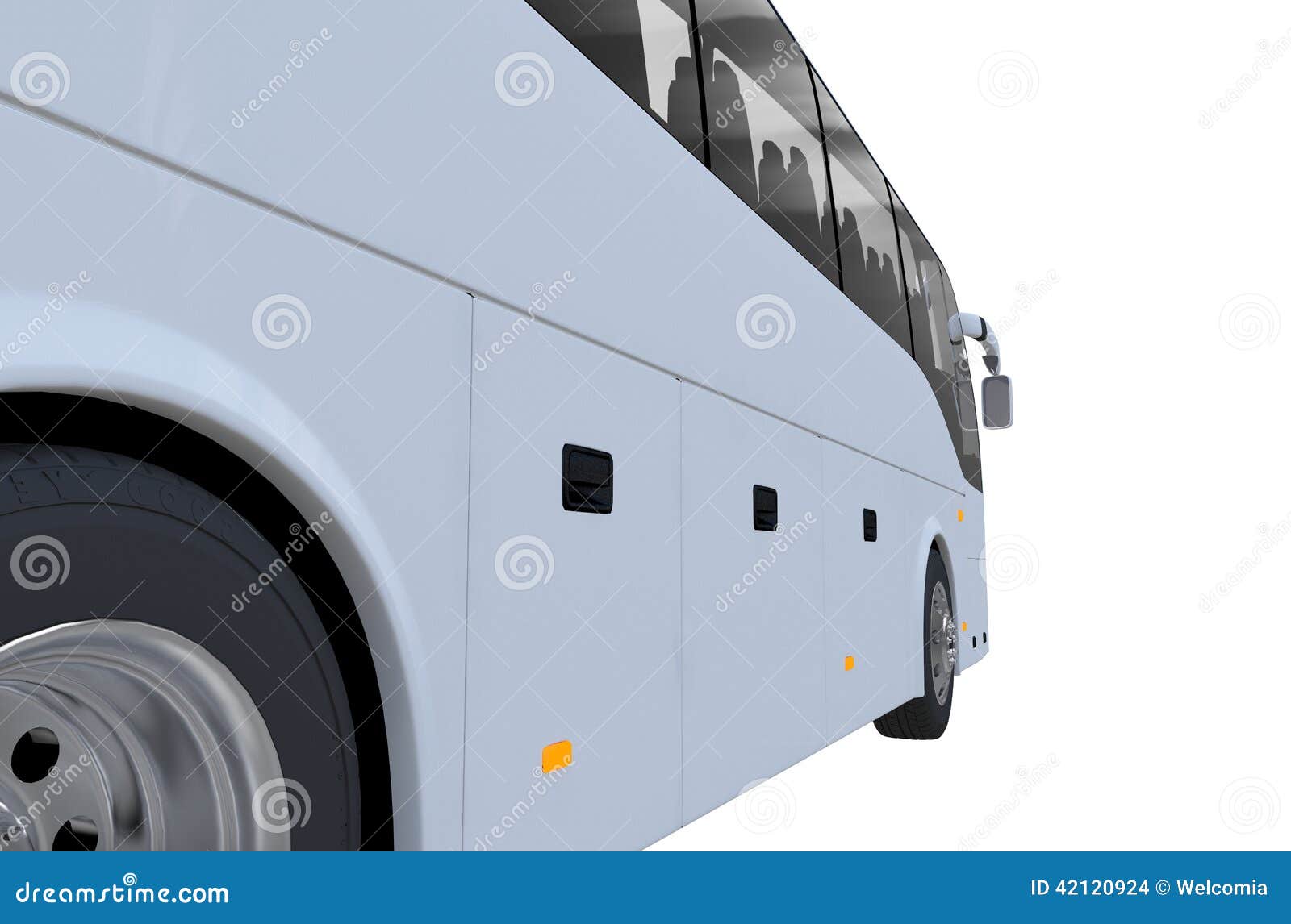 Bus Closeup Side View stock photo. Image of destination - 42120924