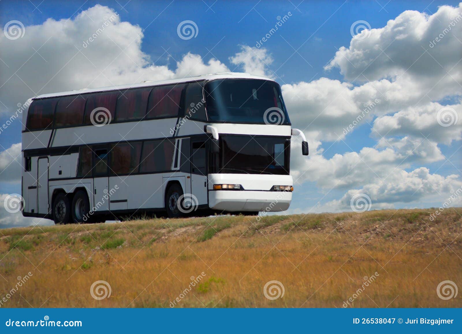 Bus on country highway stock image. Image of tour, drive - 26538047