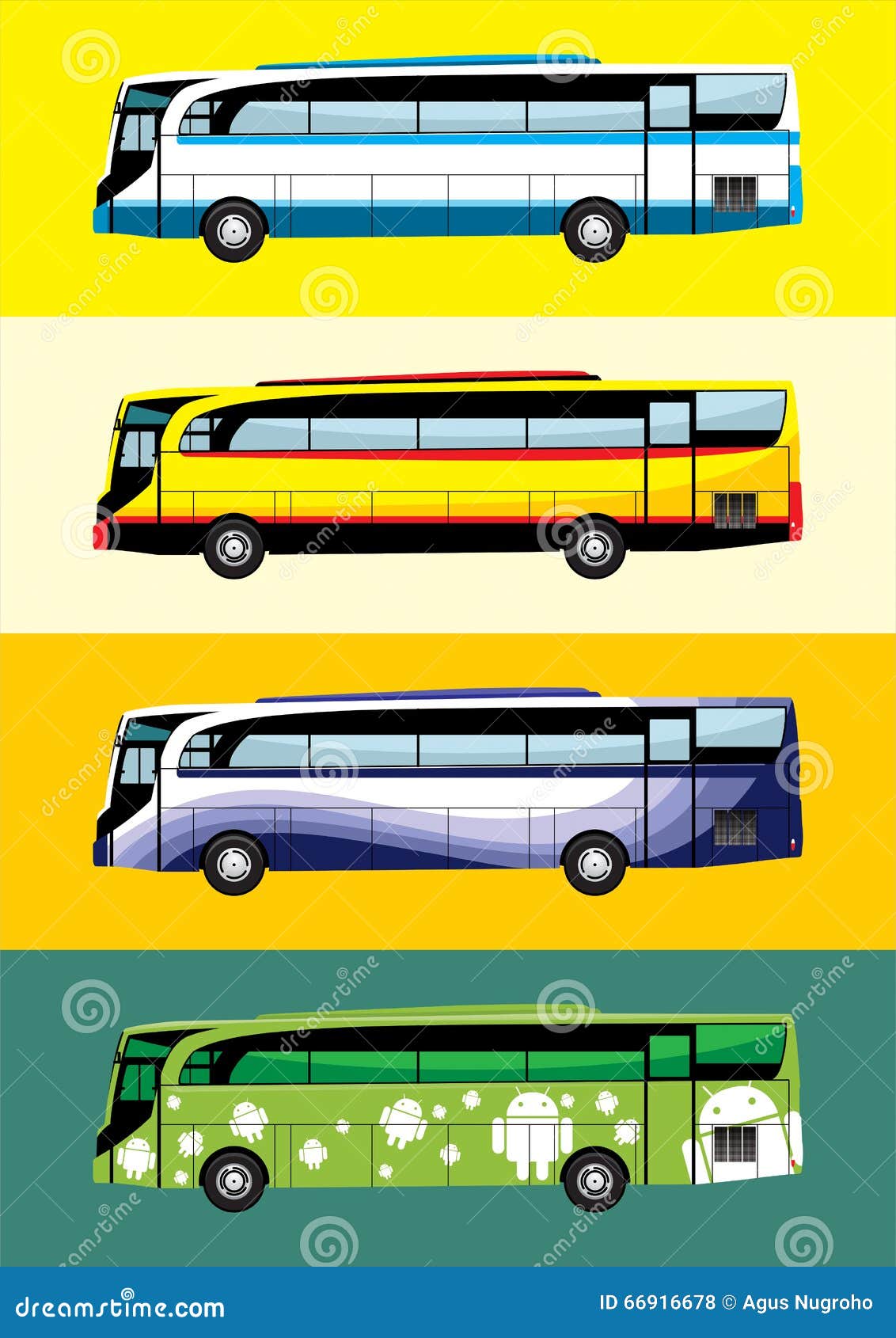 Bus Design themes stock illustration. Illustration of themes - 66916678