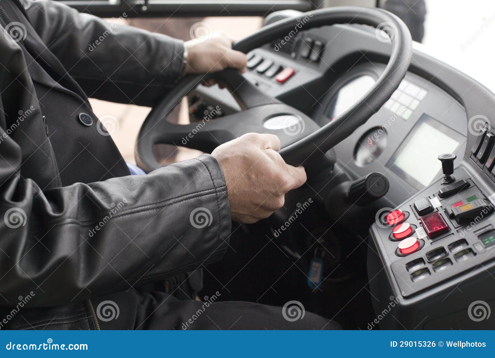 Bus driver stock photo. Image of vehicle, transportation - 29015326