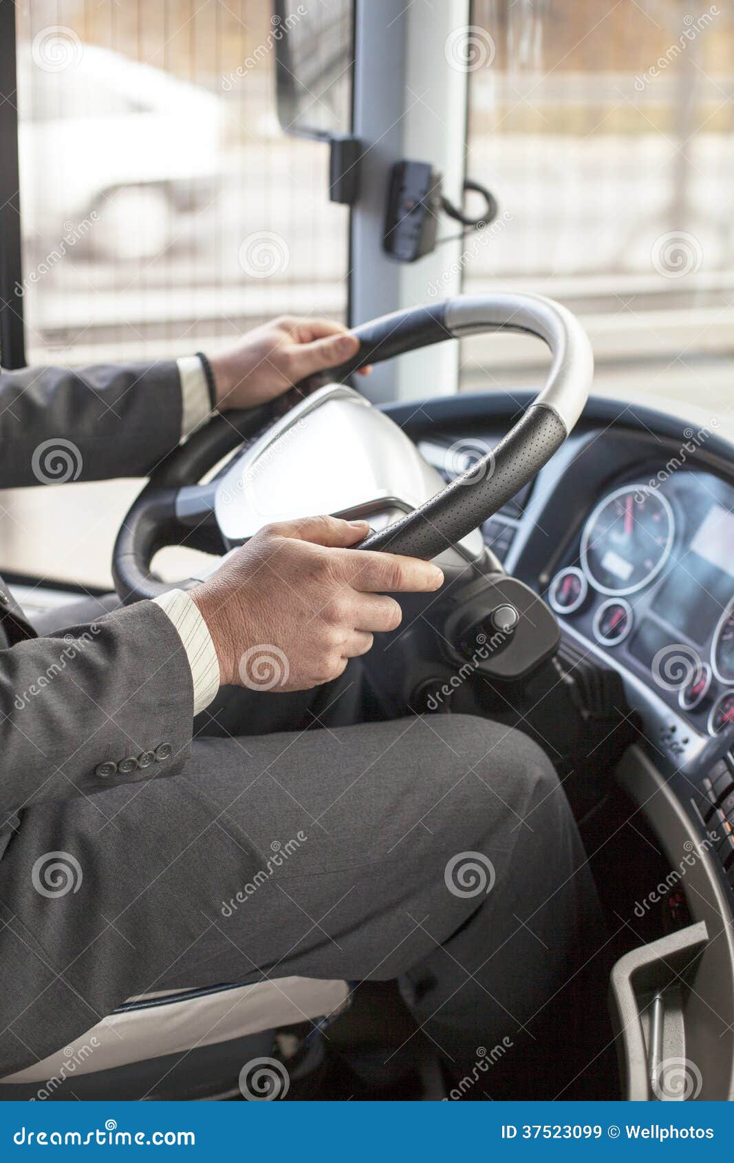 Bus driver stock image. Image of driver, travel, hand - 37523099