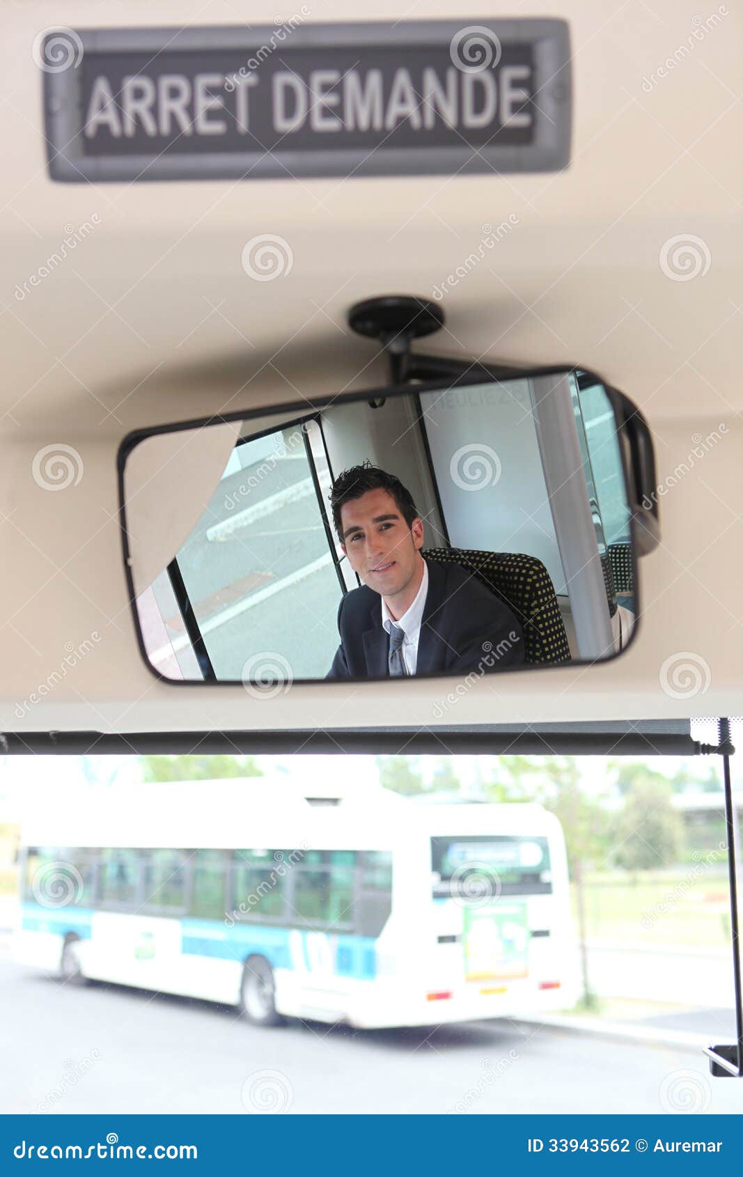 Bus driver stock photo. Image of public, stop, caucasian - 33943562