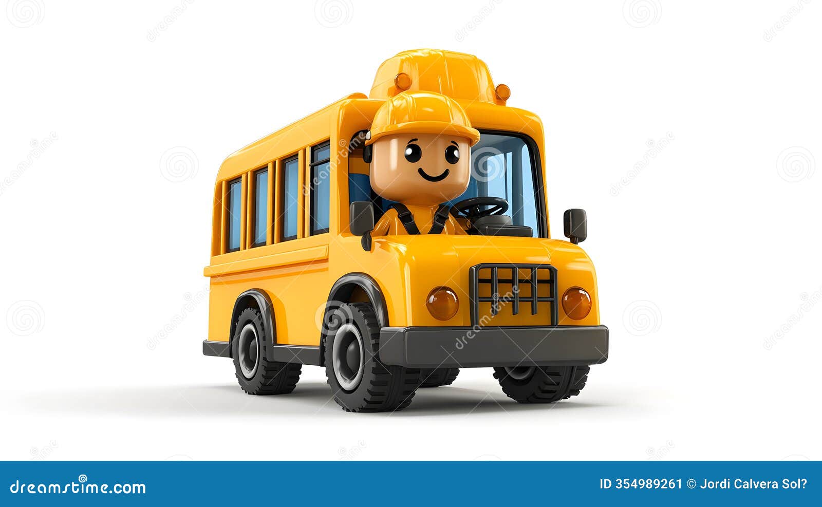 A Bus Driver, 3D Render Style, Transparent Background. Cut Stock ...