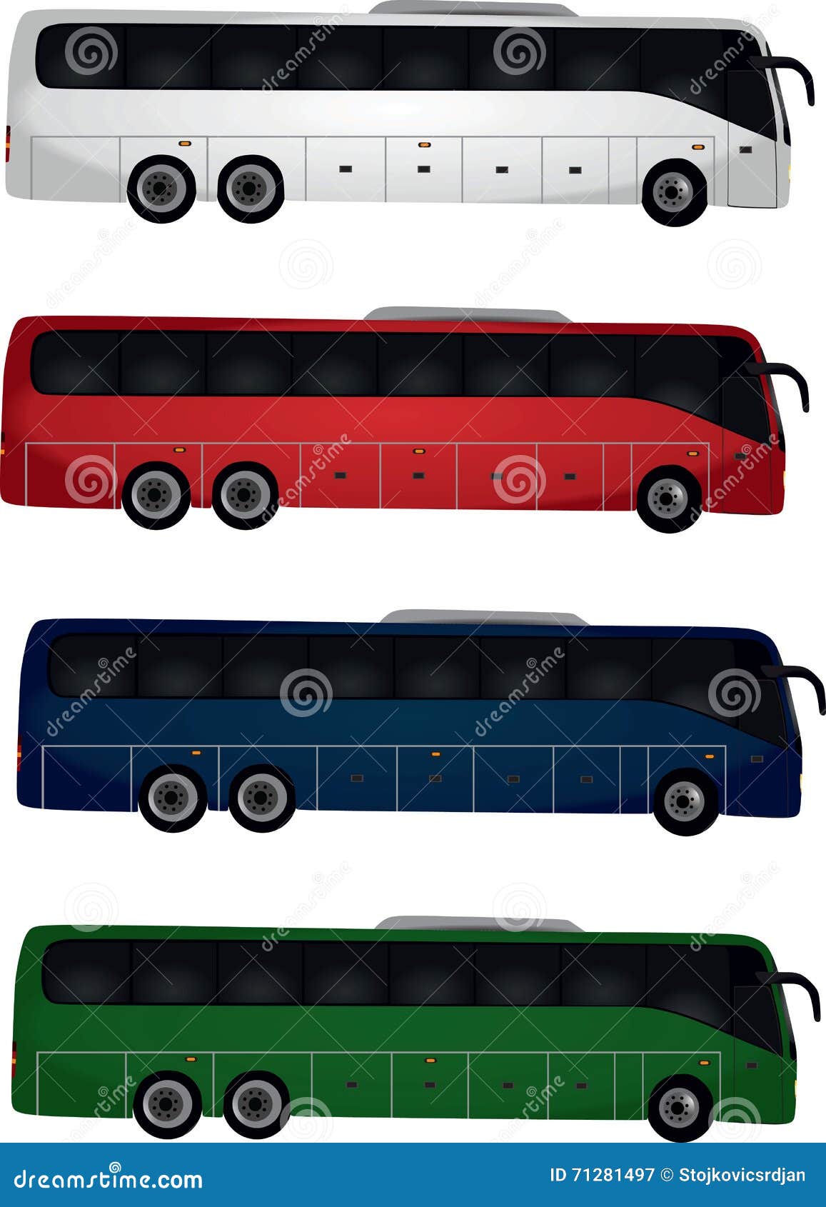 Bus stock vector. Illustration of design, station, drive - 71281497