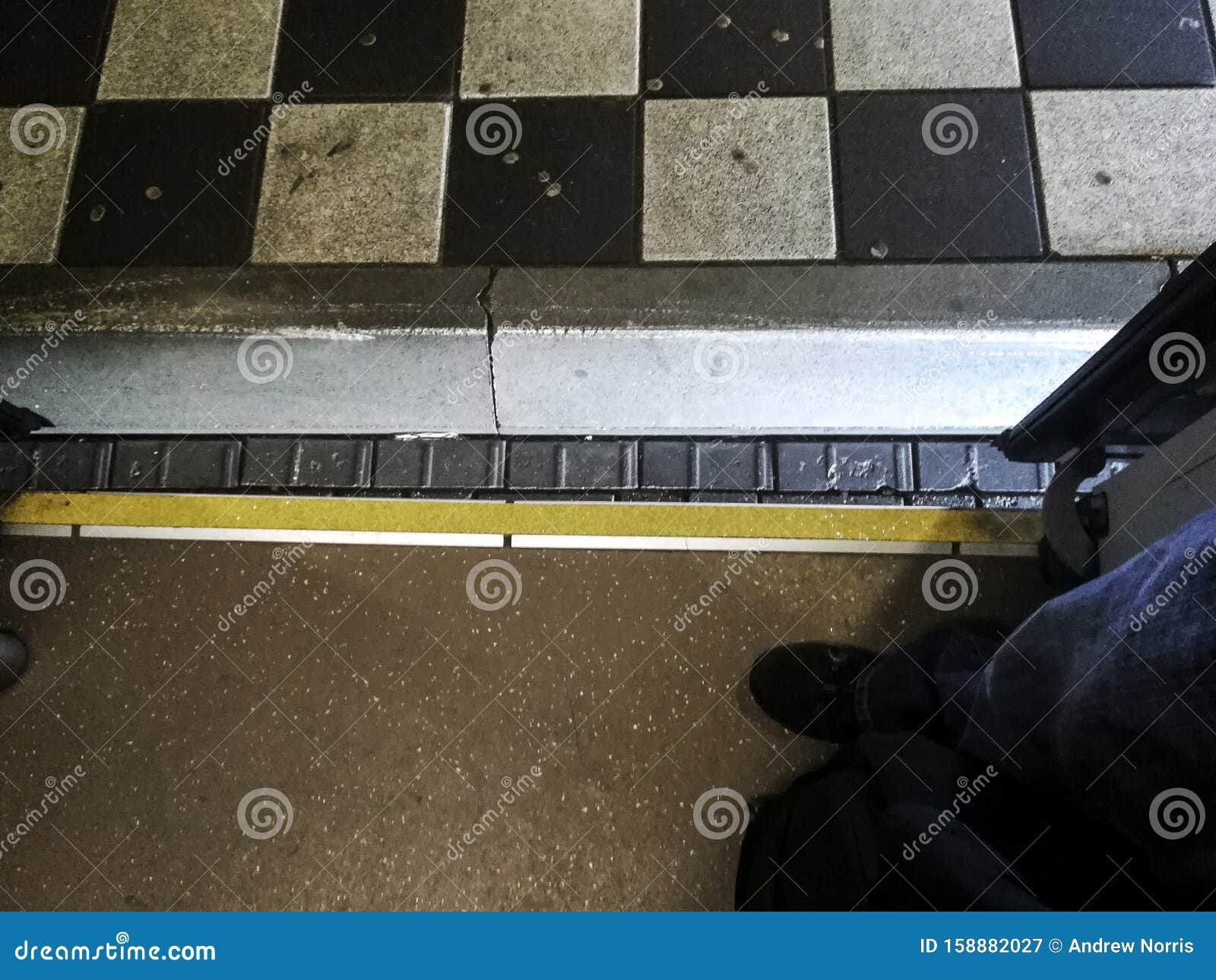 Bus Gap stock image. Image of void, stopped, separation - 158882027