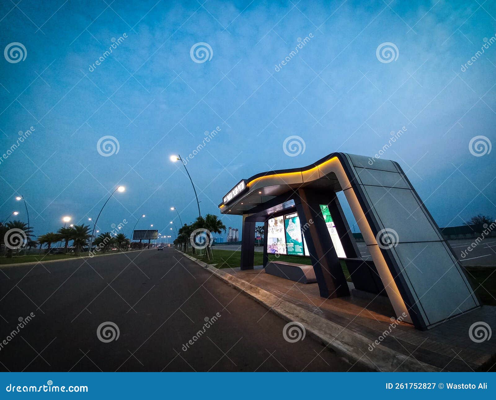 Bus Halte editorial photography. Image of vehicle, screenshot - 261752827