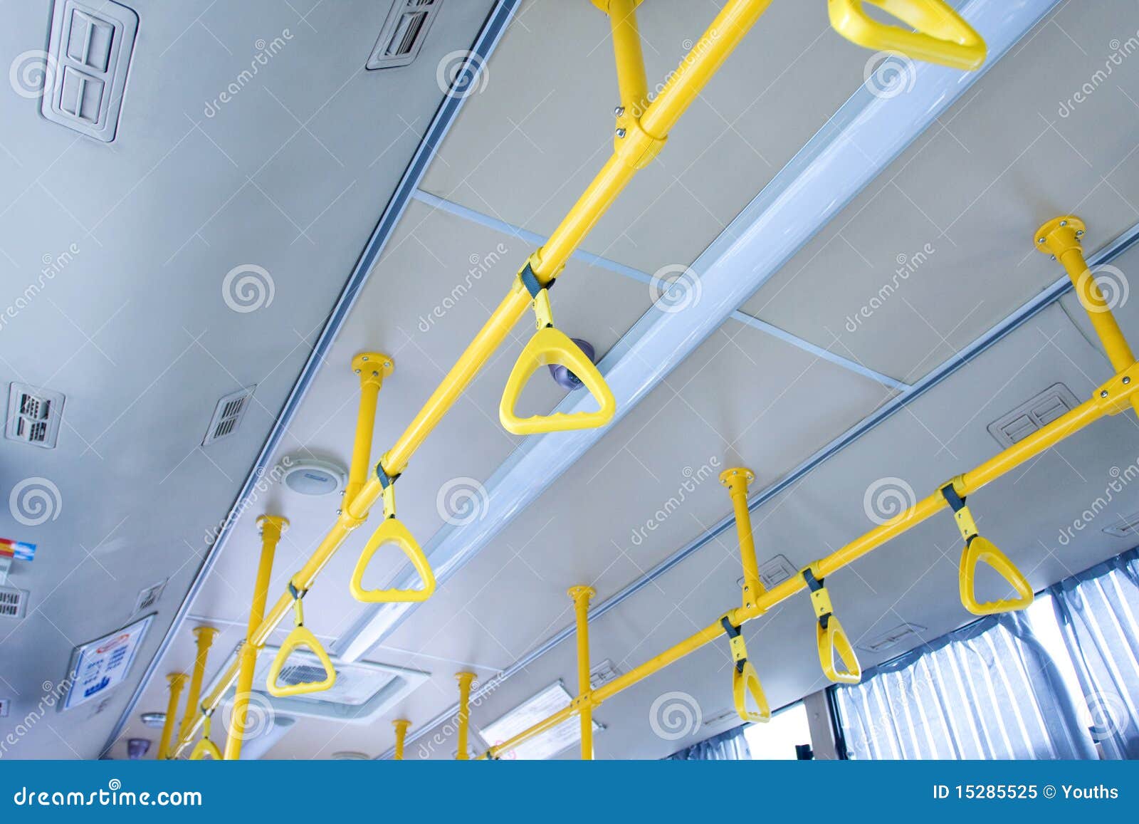 Bus handle stock image. Image of mount, handle, individuality - 15285525