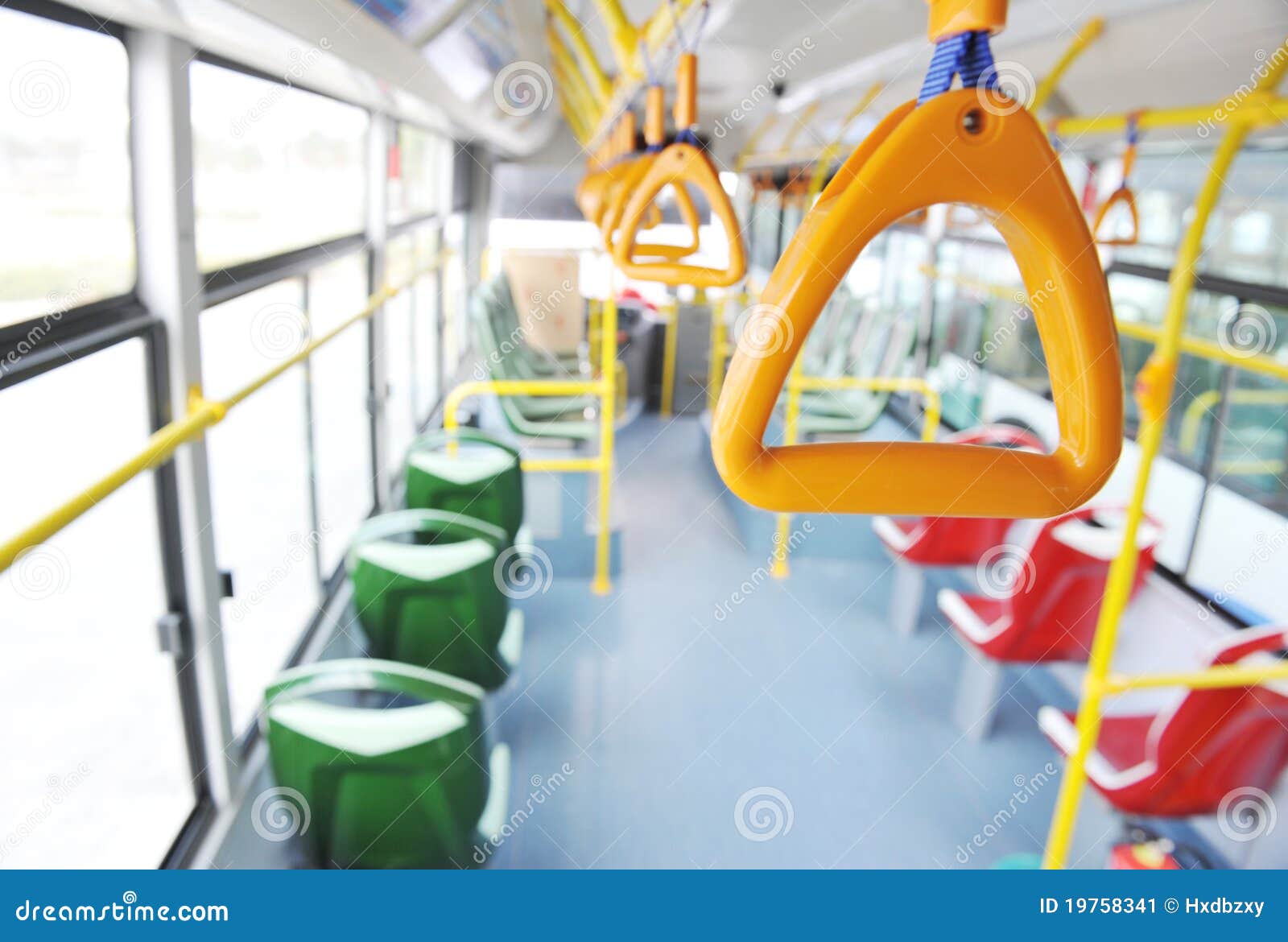 Bus handle stock image. Image of horizontal, handle, empty - 19758341