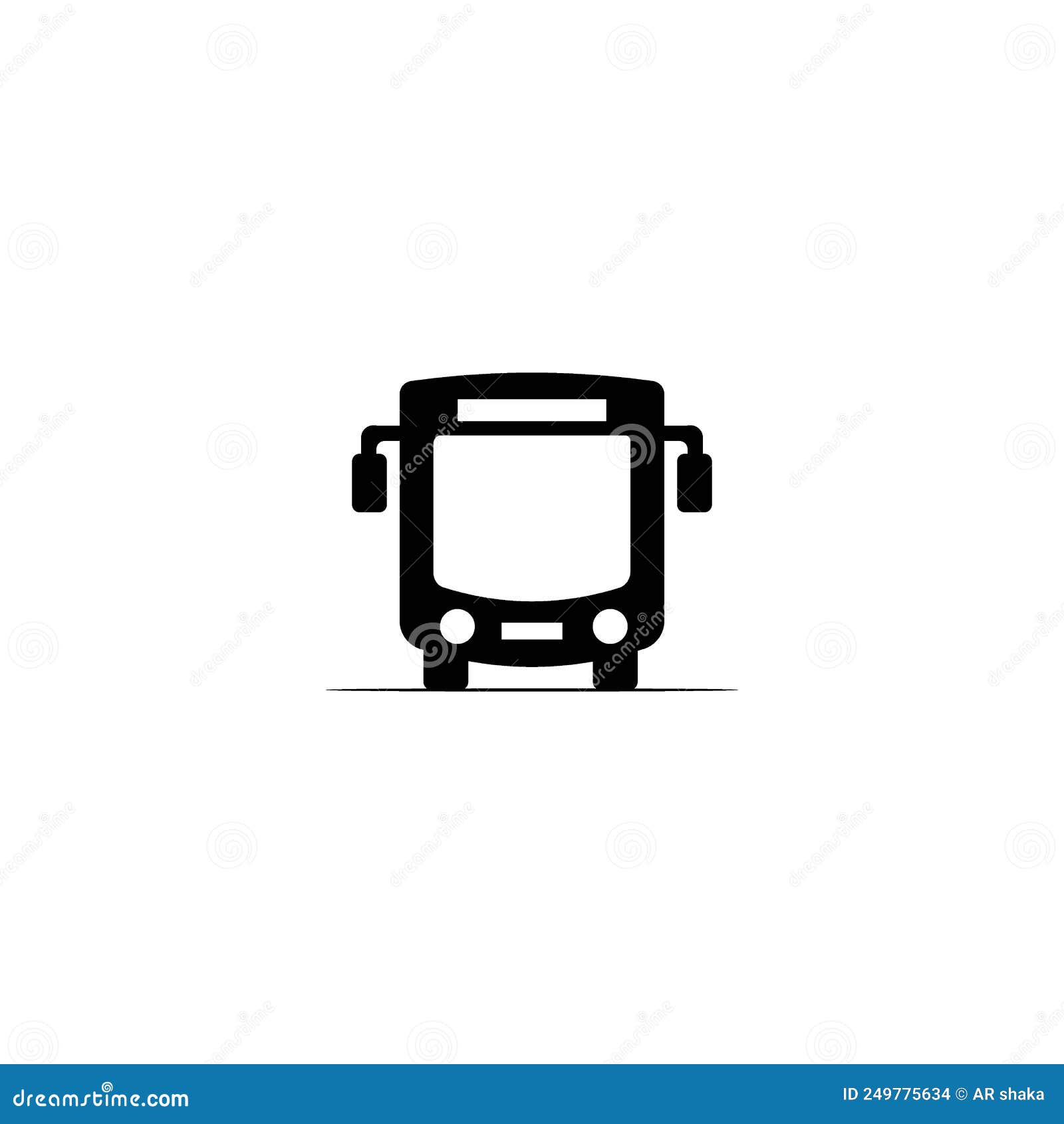 Bus Icon Logo, Vector Design Stock Vector - Illustration of vector ...