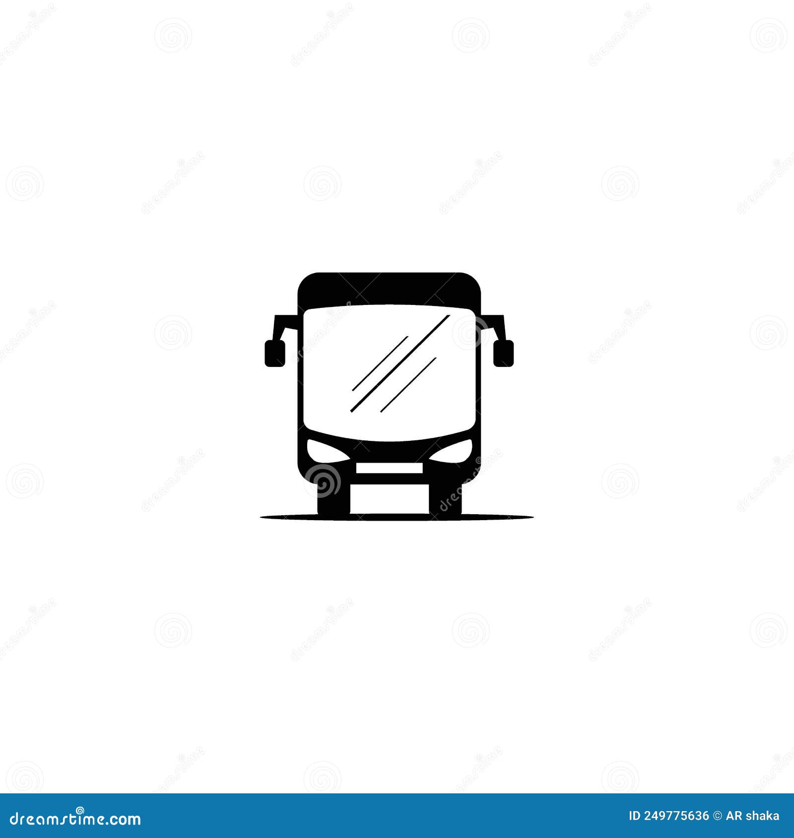 Bus Icon Logo, Vector Design Stock Vector - Illustration of travel ...